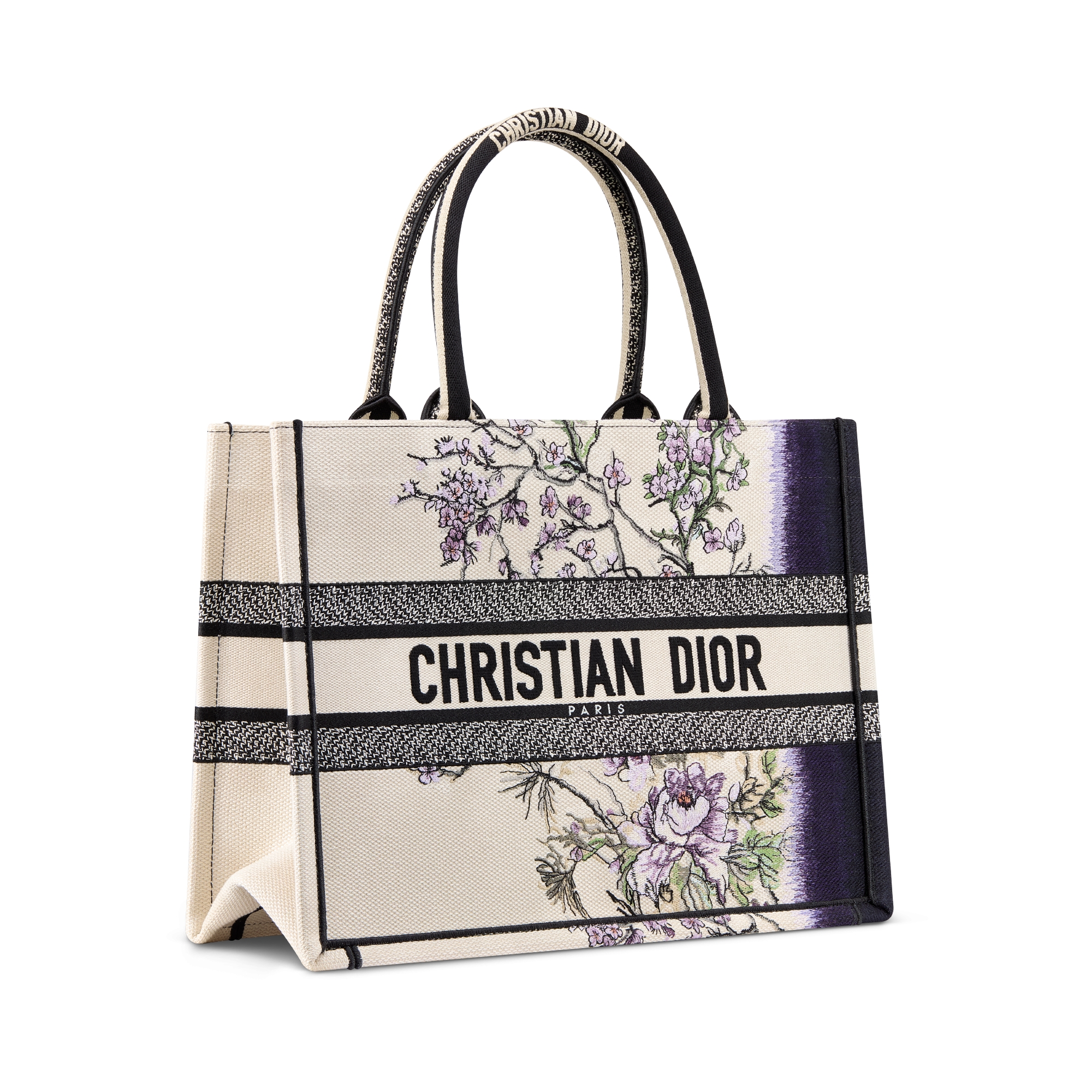 Medium Dior Book Tote Multicolor Dior Pivoine Embroidery (36 x 27.5 x ...