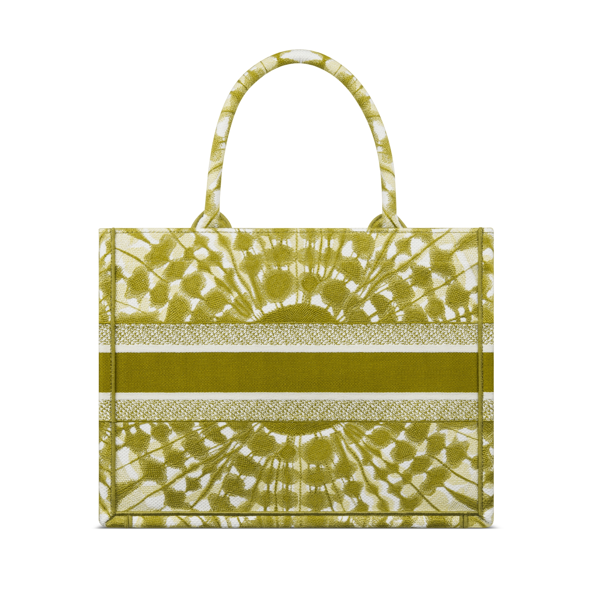 Miss Dior Medium Dior Book Tote Peridot Green Tie & Dior Embroidery (36 ...