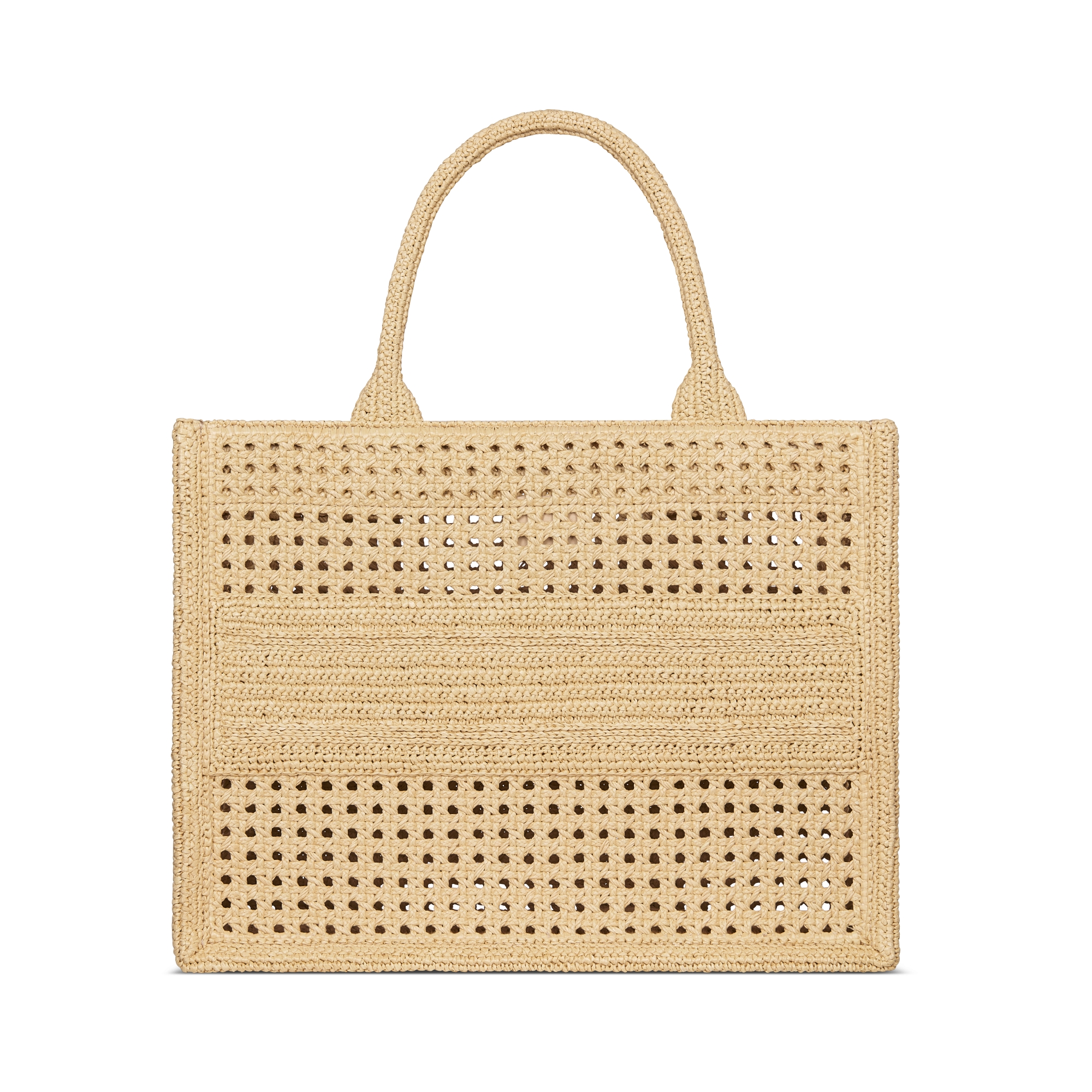 Medium Dior Book Tote Natural Cannage Vienna Straw (36 x 27.5 x 16.5 cm ...