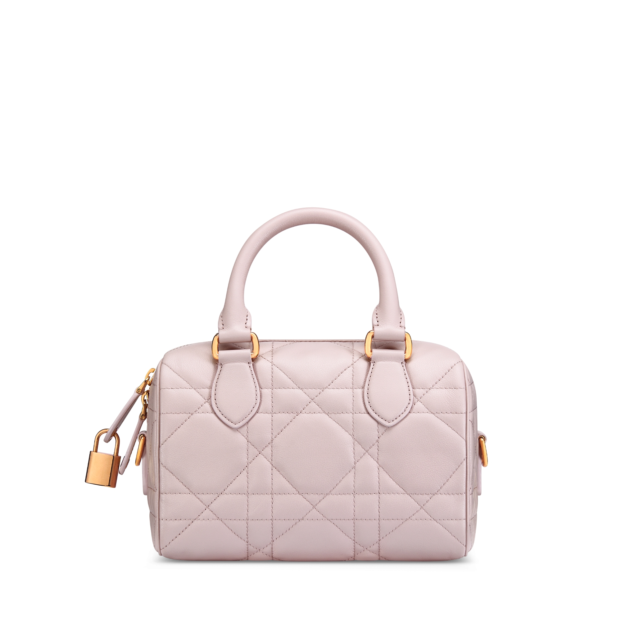 Dior Groove 20 Bag Pale Pink Macrocannage Calfskin | DIOR