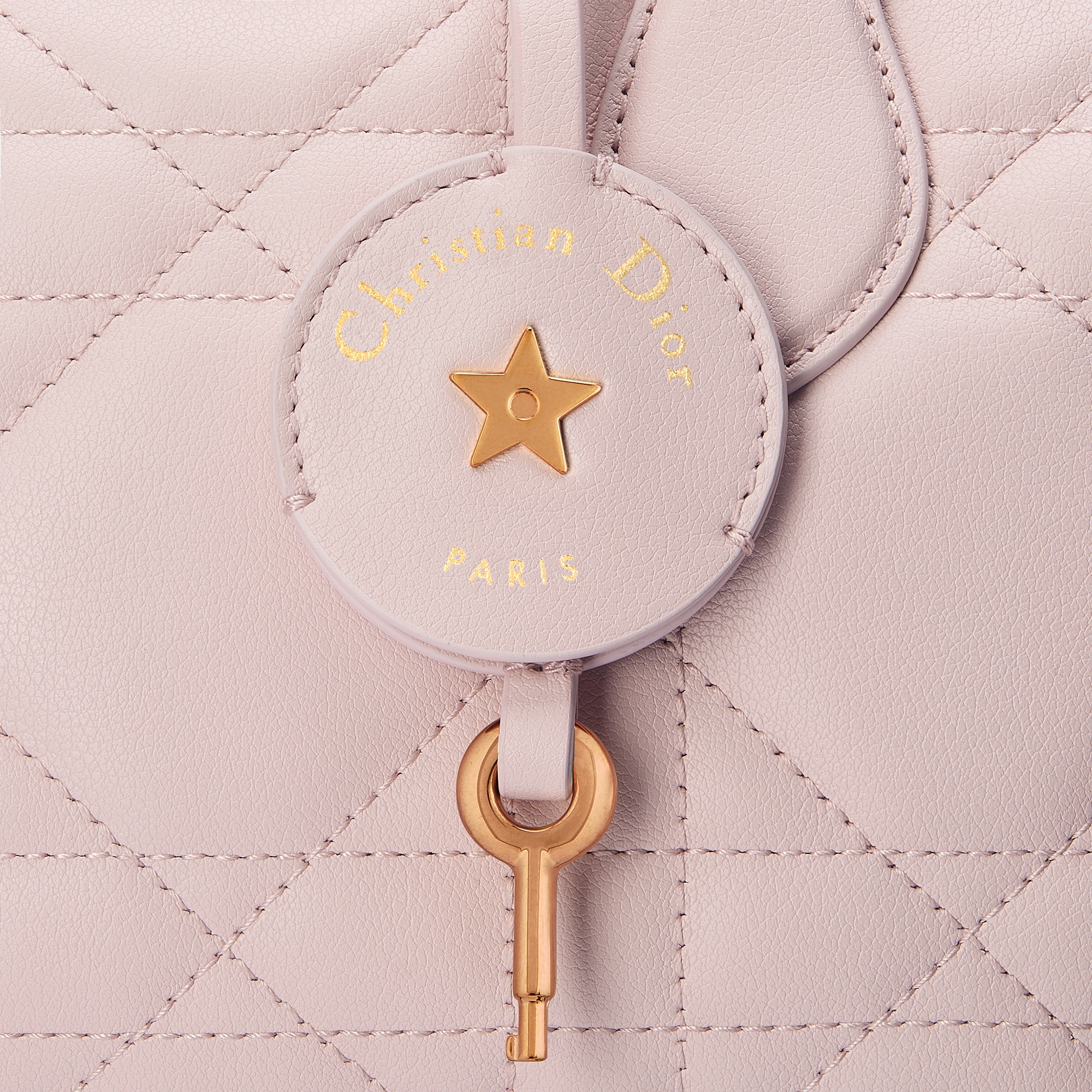 Dior Groove 20 Bag Pale Pink Macrocannage Calfskin | DIOR