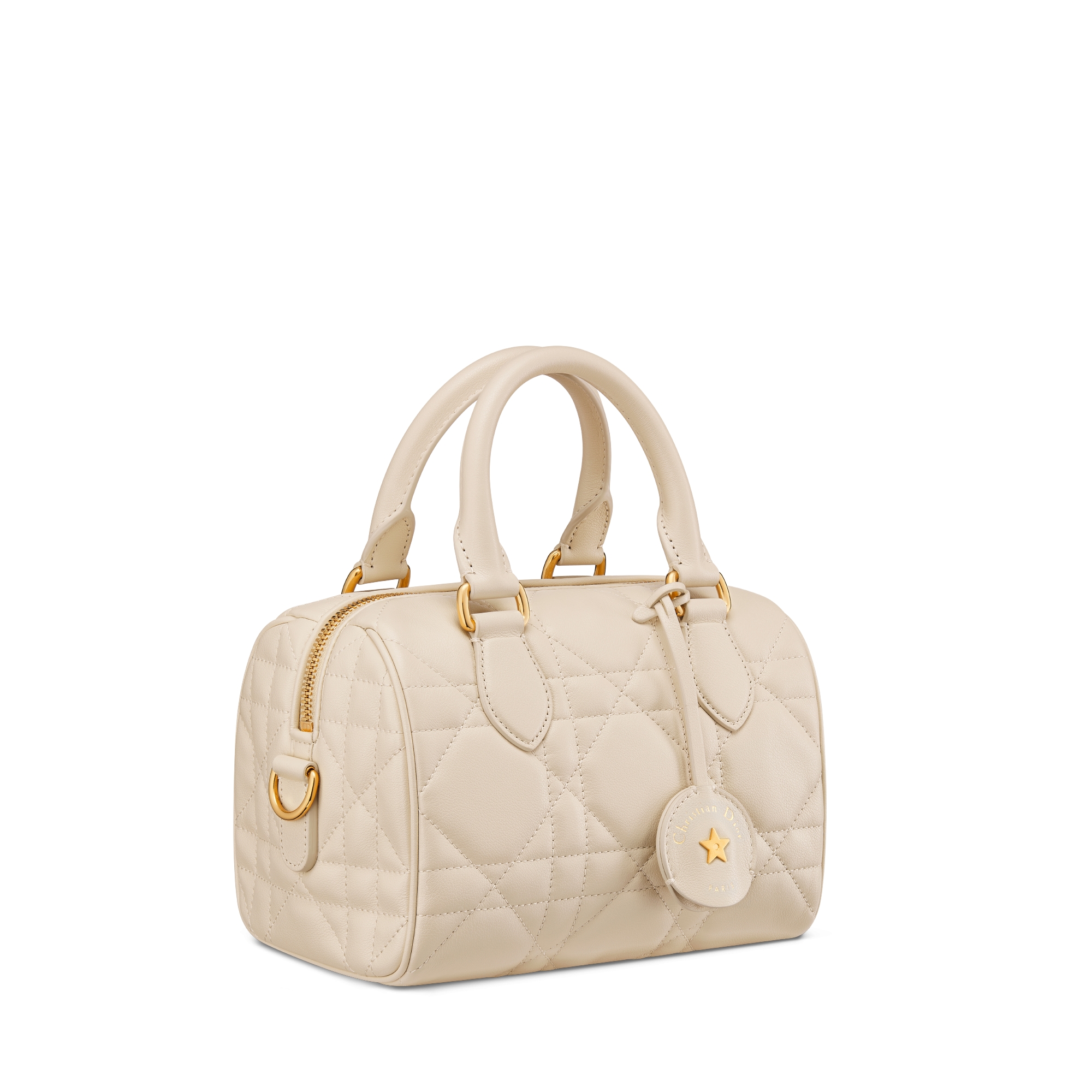 Dior Groove 20 Bag Dusty Ivory Macrocannage Calfskin | DIOR