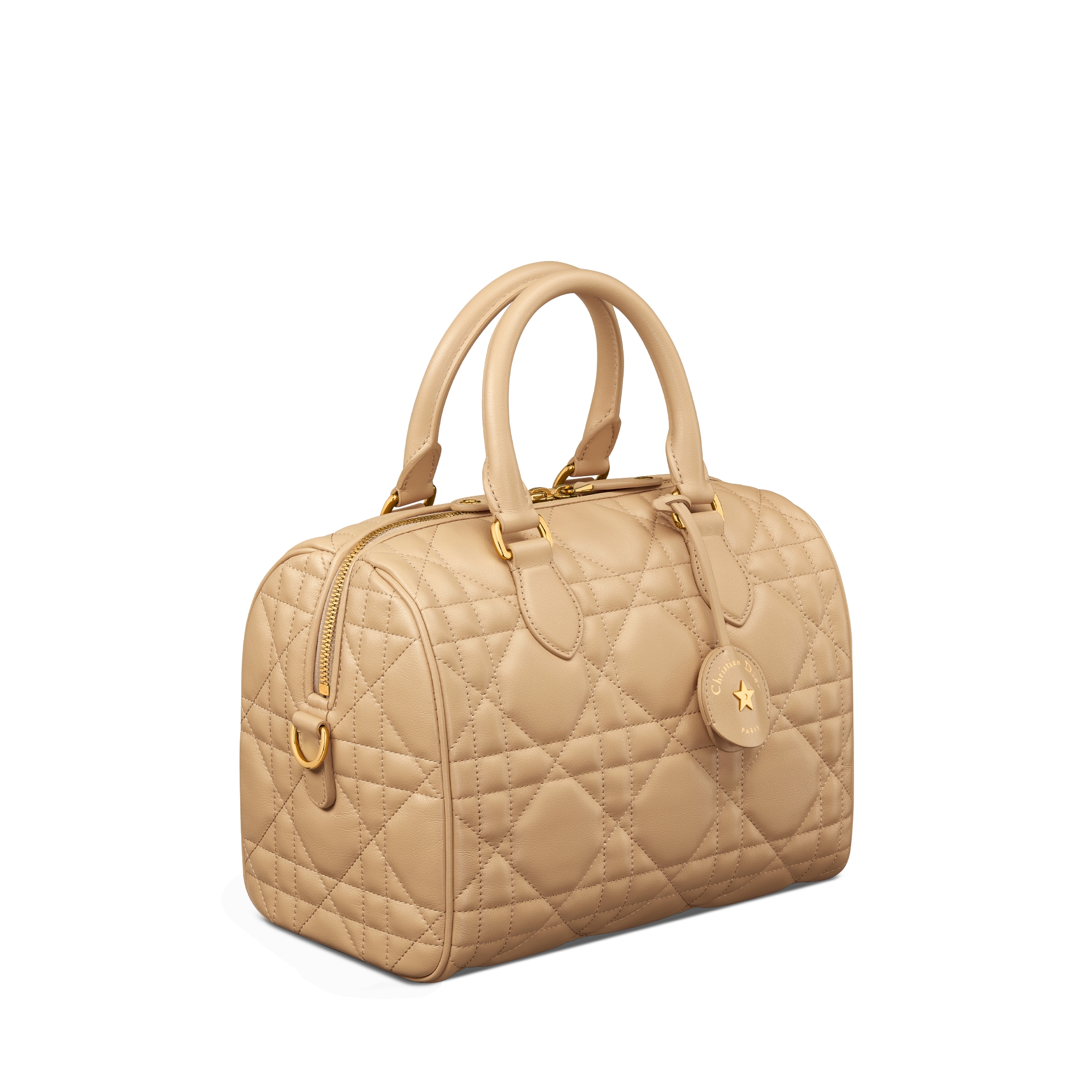 Dior Groove 25 Bag Biscuit Macrocannage Calfskin | DIOR
