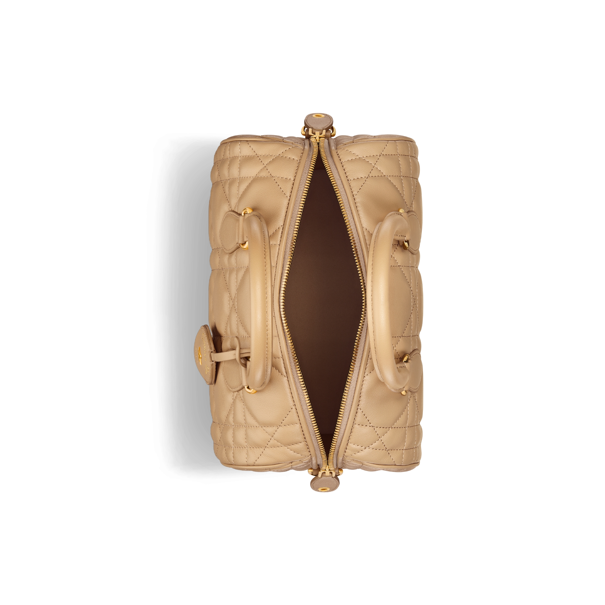 Dior Groove 25 Bag Biscuit Macrocannage Calfskin | DIOR