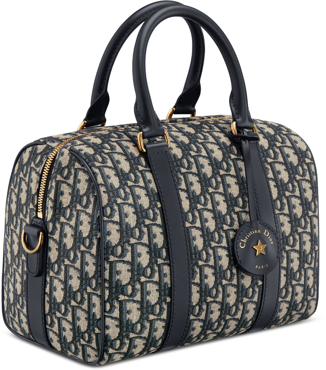 Dior Groove 25 Bag Blue Dior Oblique Jacquard Dior
