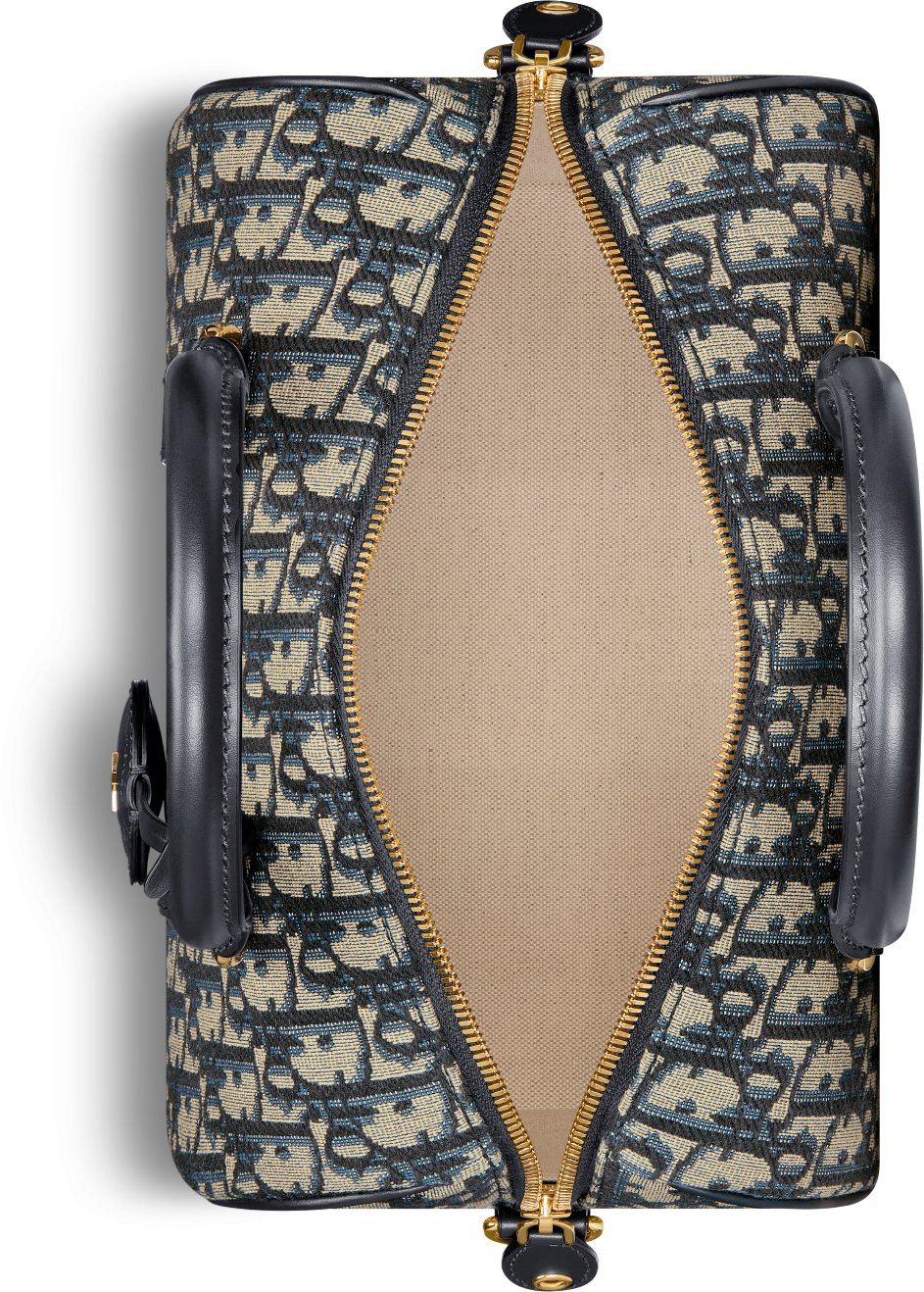 Dior Groove 25 Bag Blue Dior Oblique Jacquard | DIOR