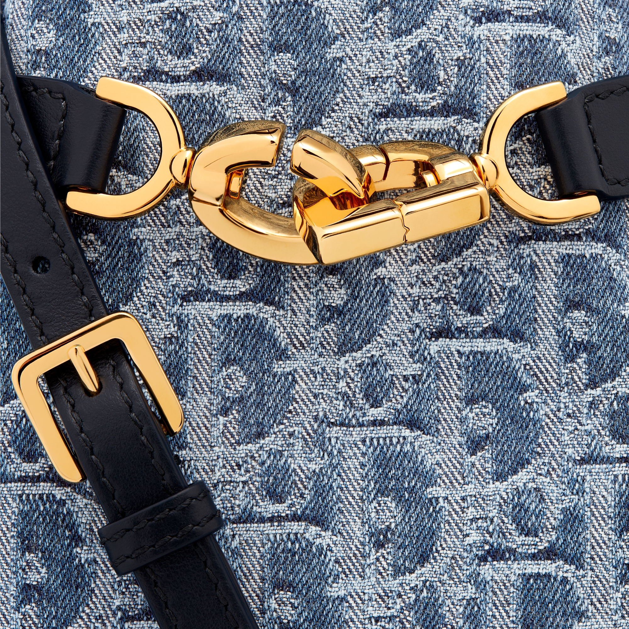 Medium C'est Dior Bag Blue Denim Dior Oblique Jacquard | DIOR