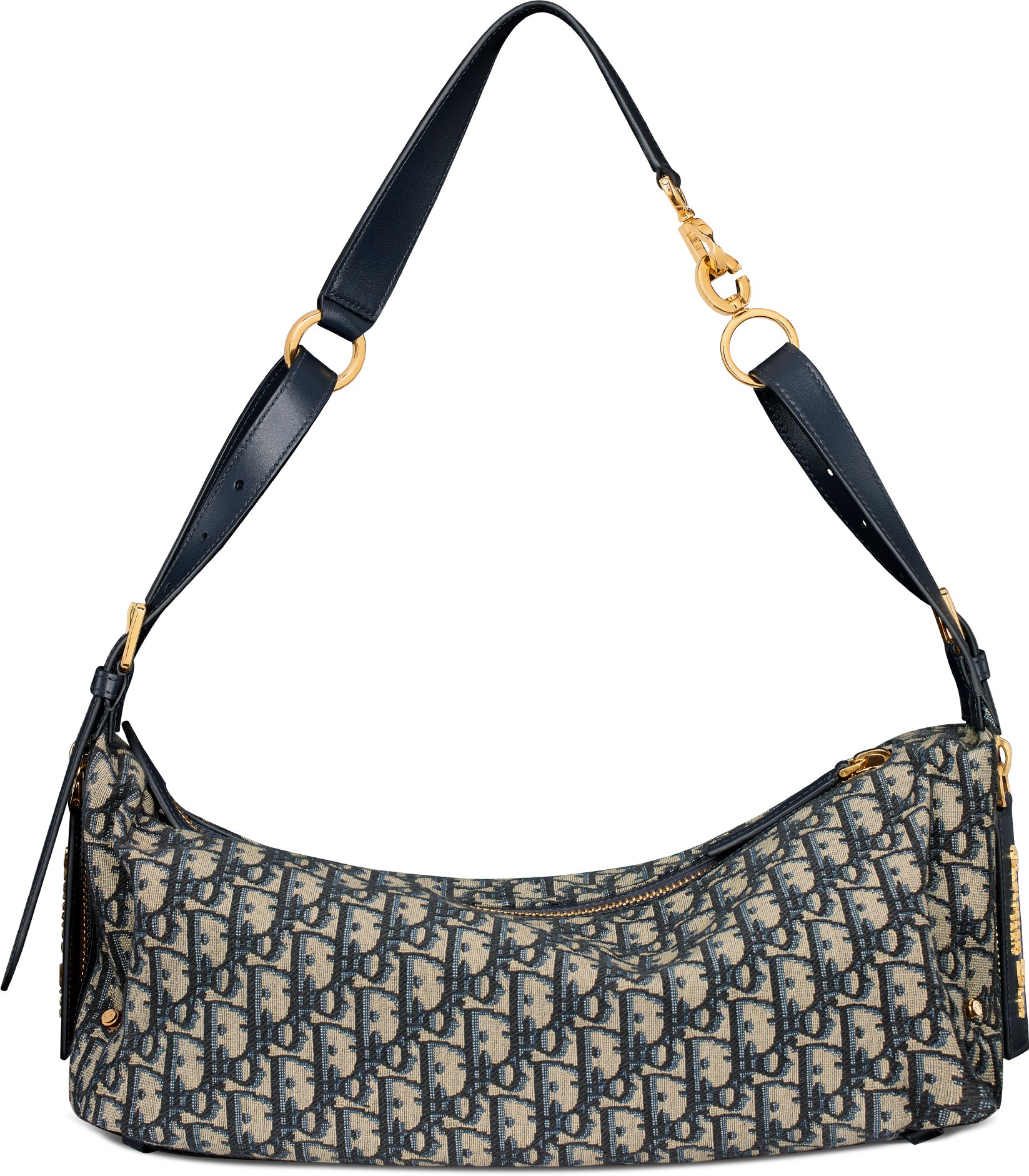 D-Journey 미디엄 백 블루 Dior Oblique 자카드 | DIOR