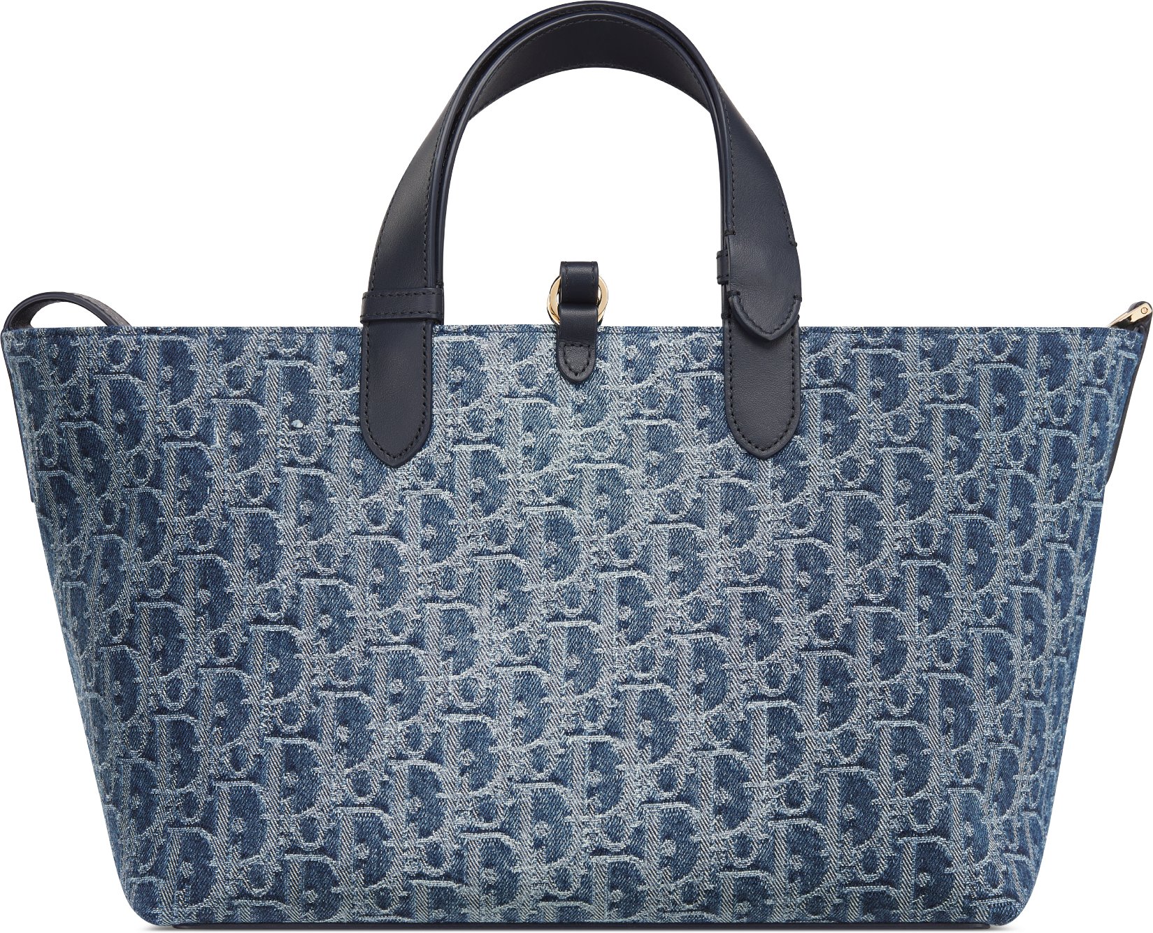 Medium Dior Toujours Bag Blue Denim Dior Oblique Jacquard | DIOR