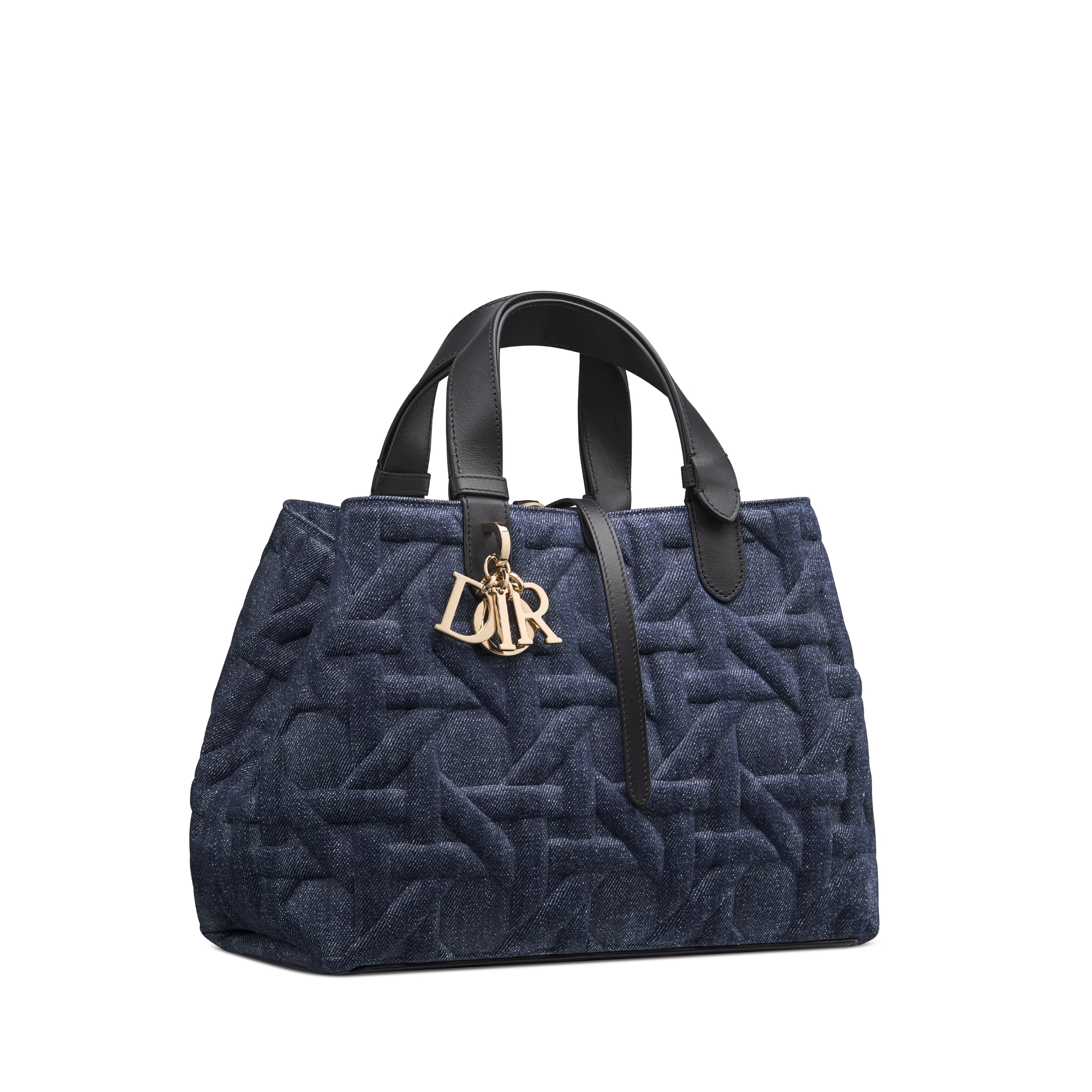 Medium DiorTravel Nomad Pouch Blue Denim Dior Oblique Jacquard | DIOR