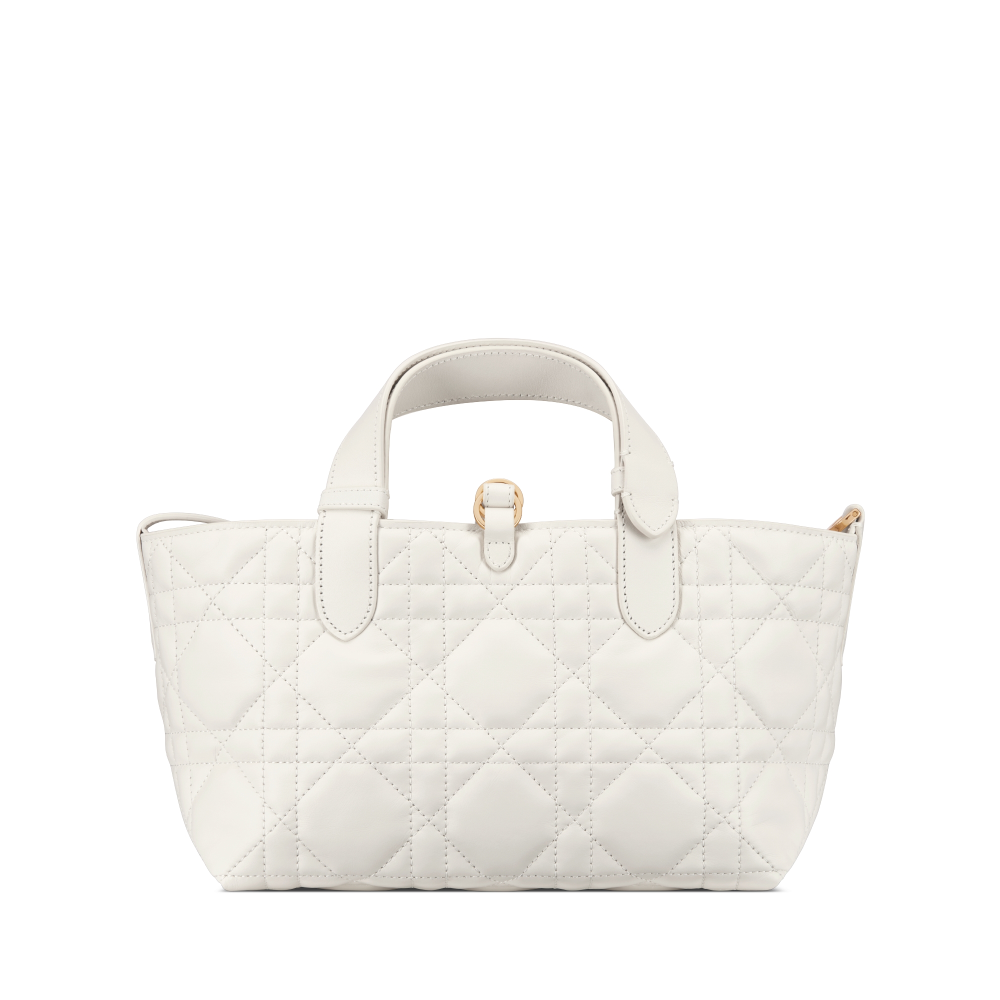 Small Dior Toujours Bag Latte Macrocannage Calfskin | DIOR