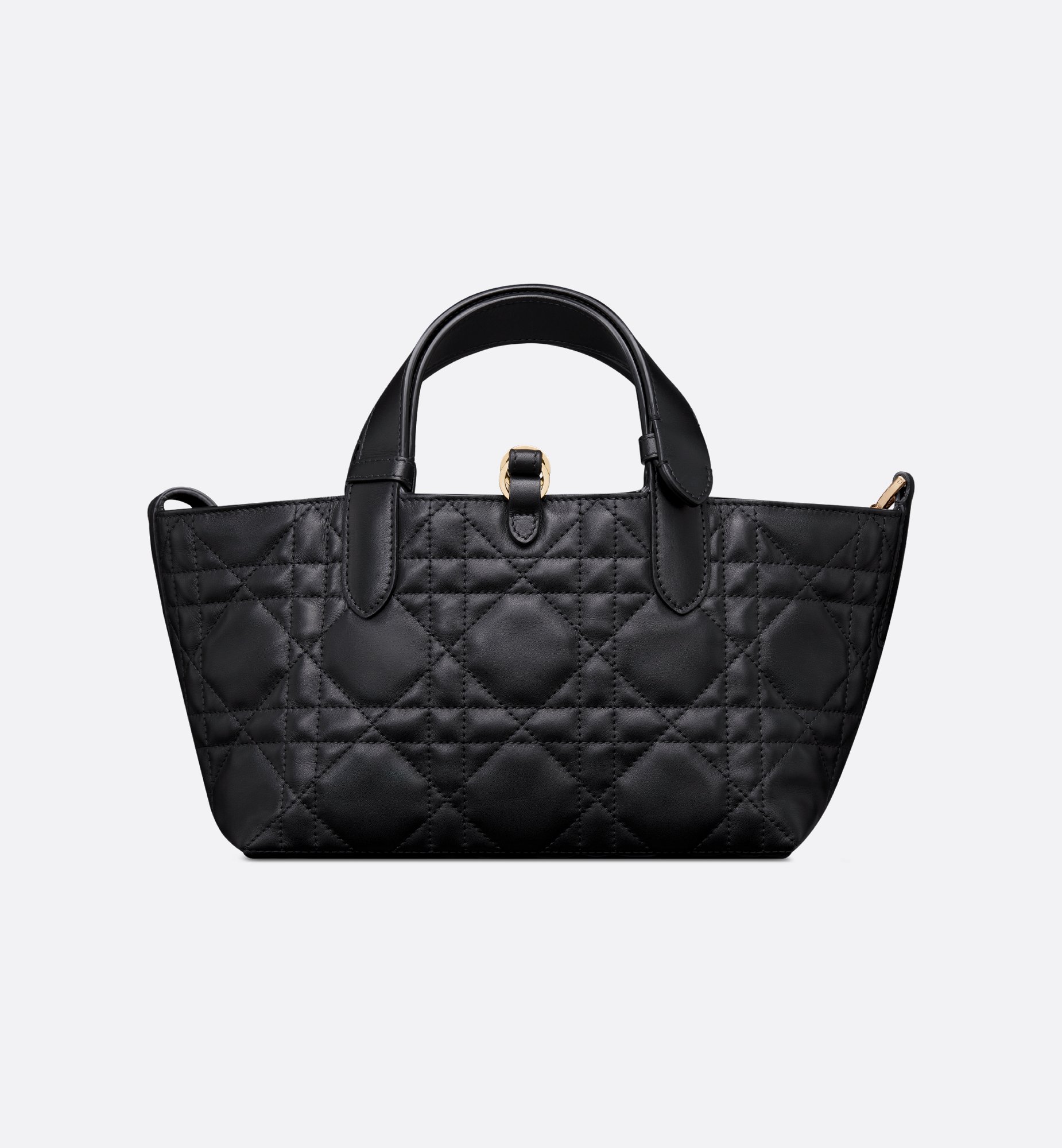 Small Dior Toujours Bag Black Macrocannage Calfskin | DIOR Small Dior Toujours Bag Black Macrocannage Calfskin | DIOR