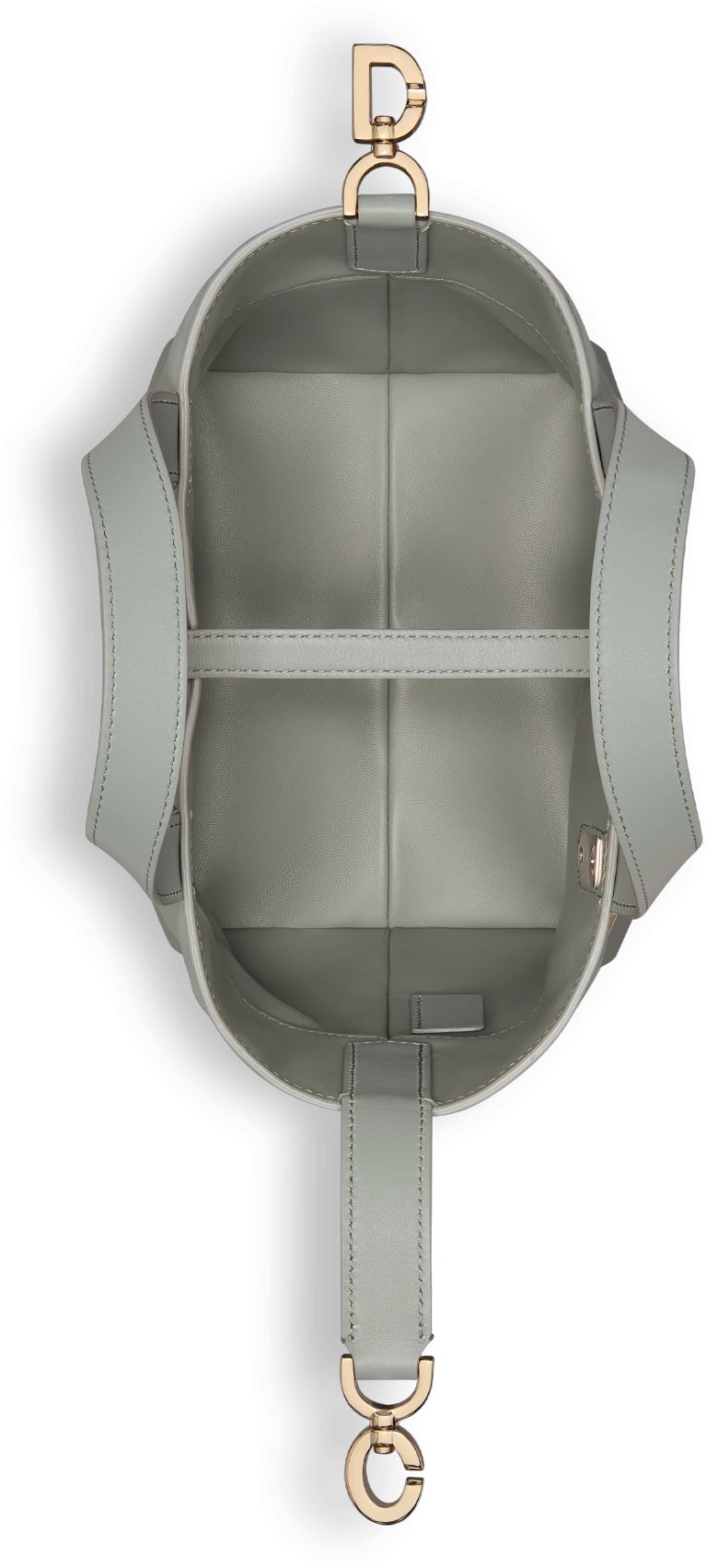 Sac cabas vertical Dior Toujours Small Cuir de veau Macrocannage gris ...