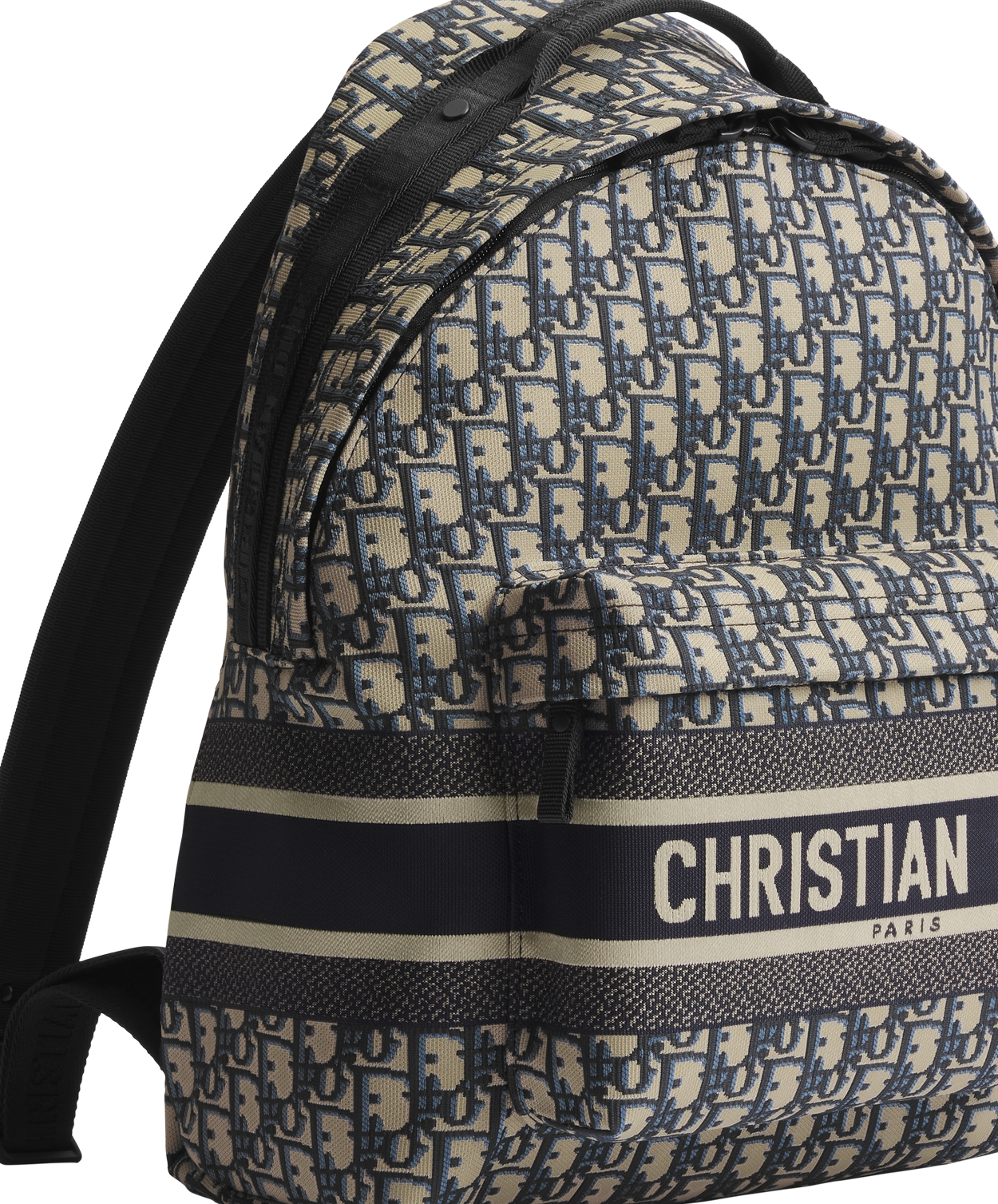 DiorTravel Backpack Blue Dior Oblique Jacquard | DIOR