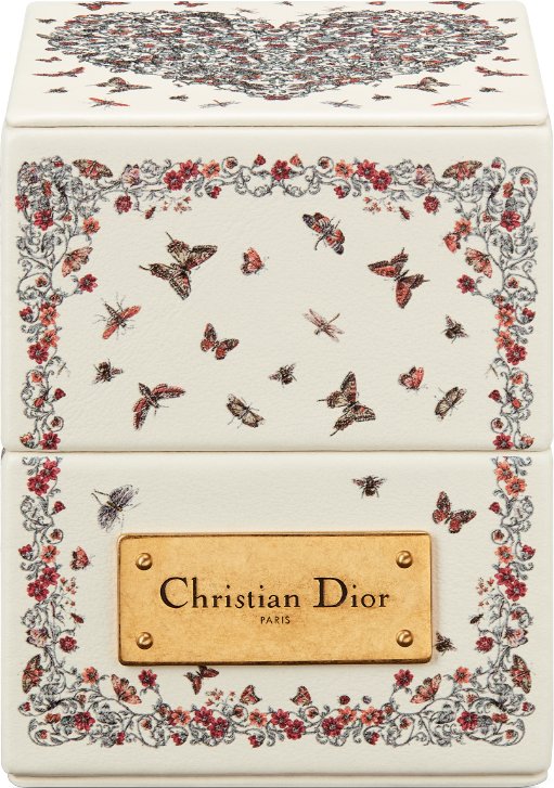 Dior Tribales Gift Box Latte Calfskin with Multicolor Cœur des ...