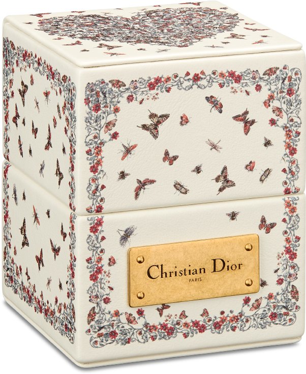 Dior Tribales Gift Box Latte Calfskin with Multicolor Cœur des ...