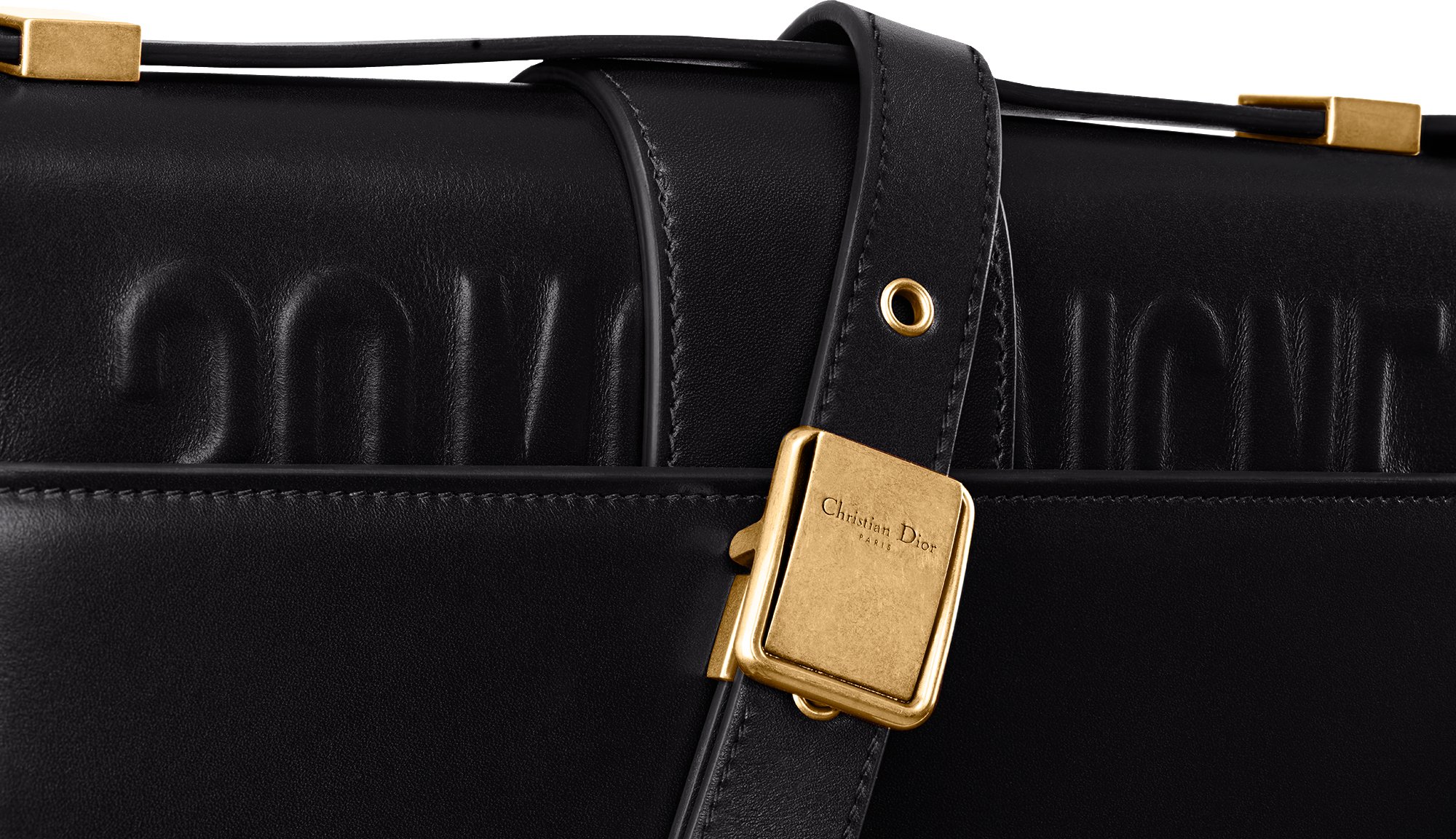 30 Montaigne Bag Black Box Calfskin | DIOR