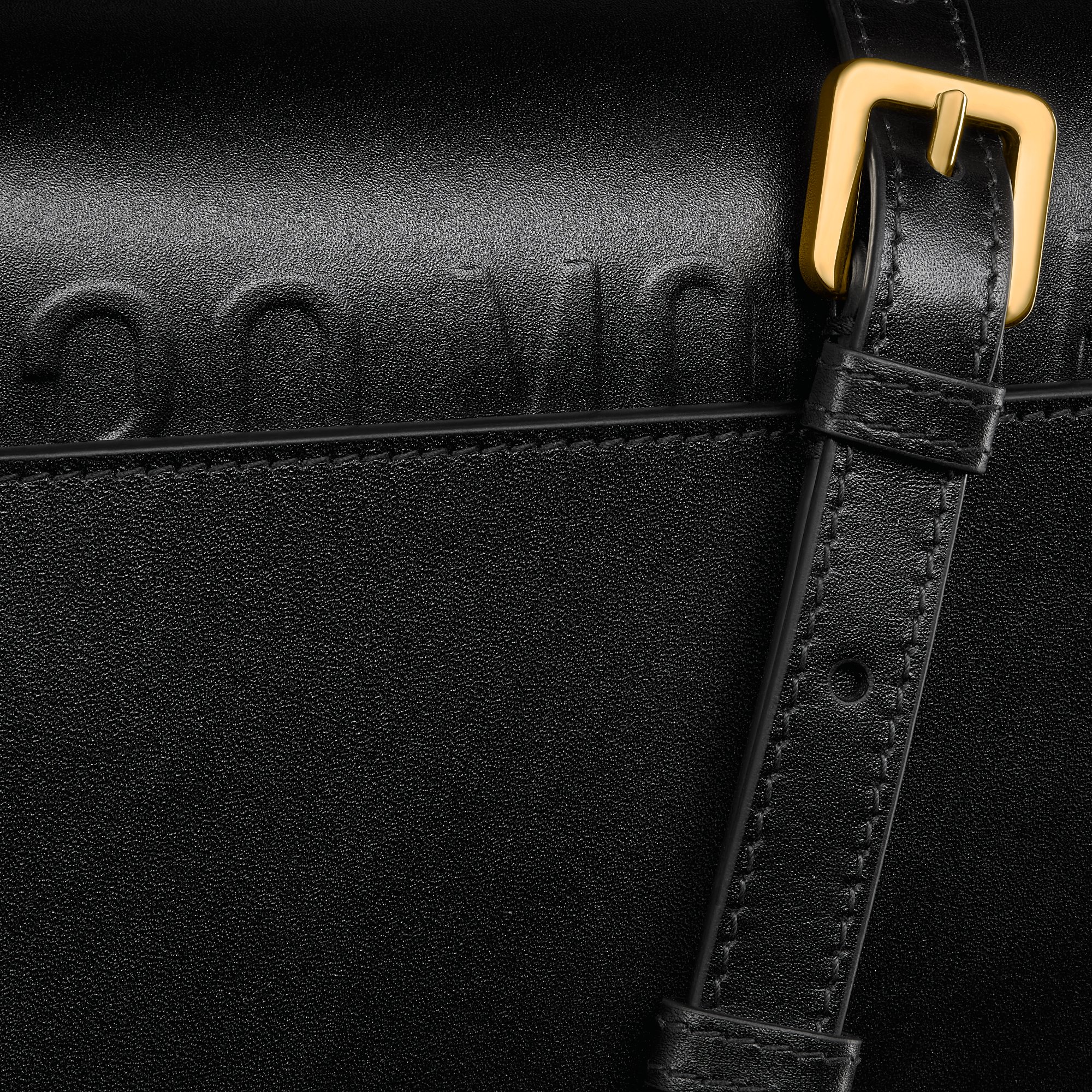 Sac 30 Montaigne Avenue Cuir de veau box noir | DIOR