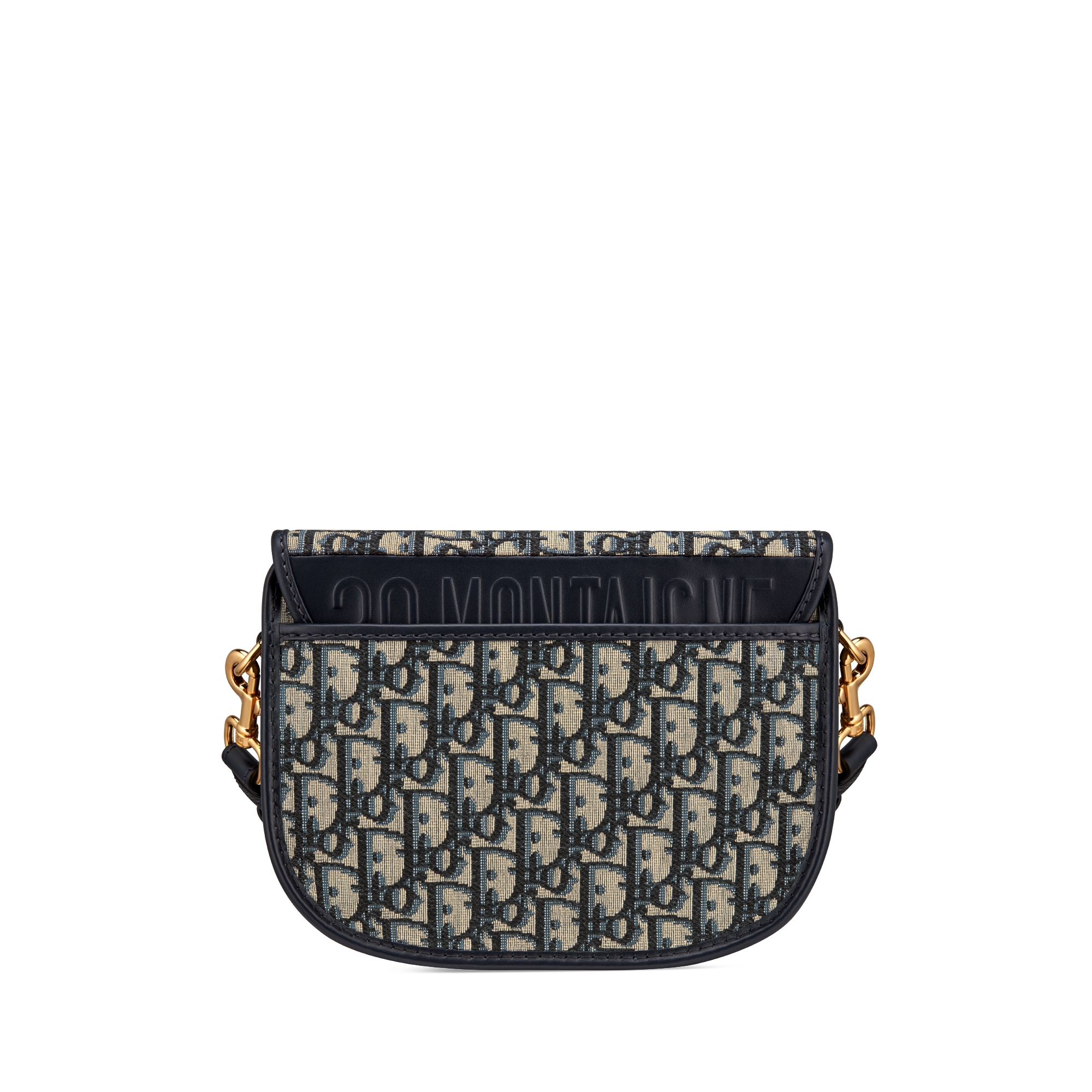 Borsa media Dior Bobby Jacquard Dior Oblique blu | DIOR