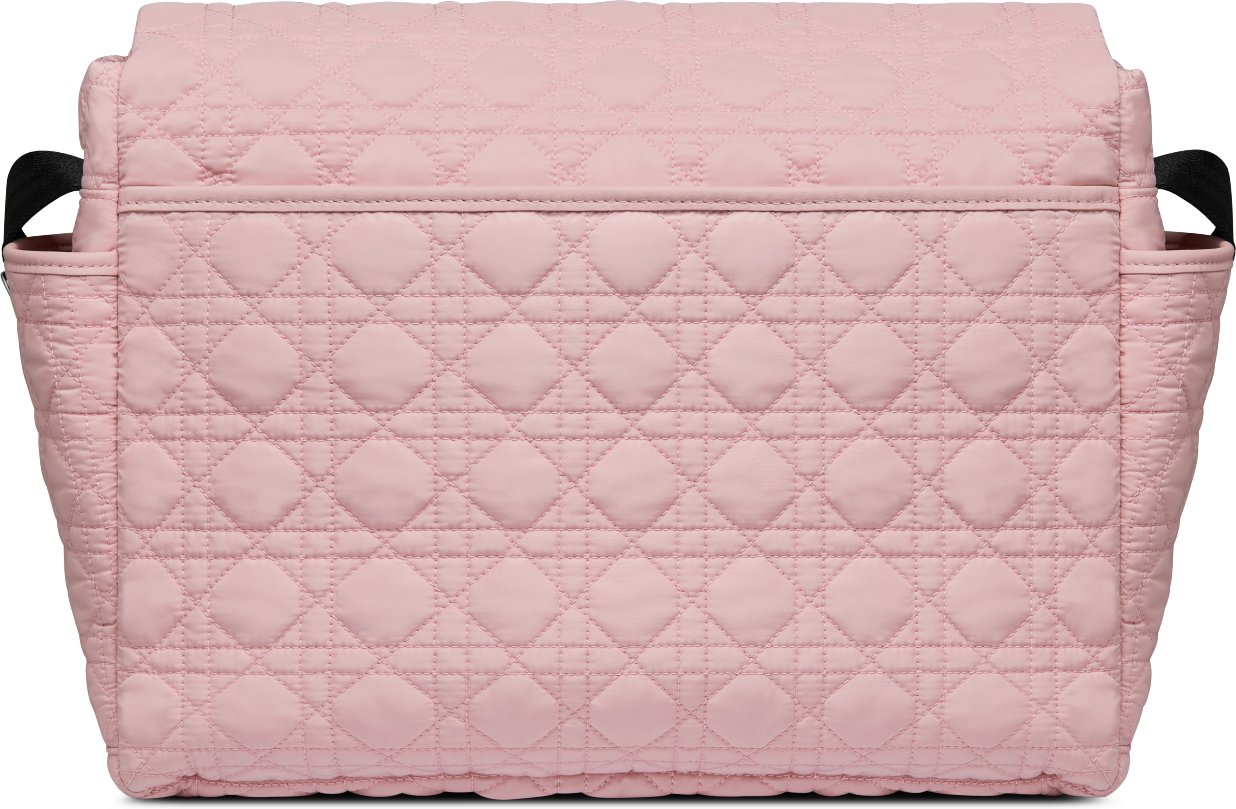 Changing Bag Pale Pink Macrocannage Technical Canvas | DIOR