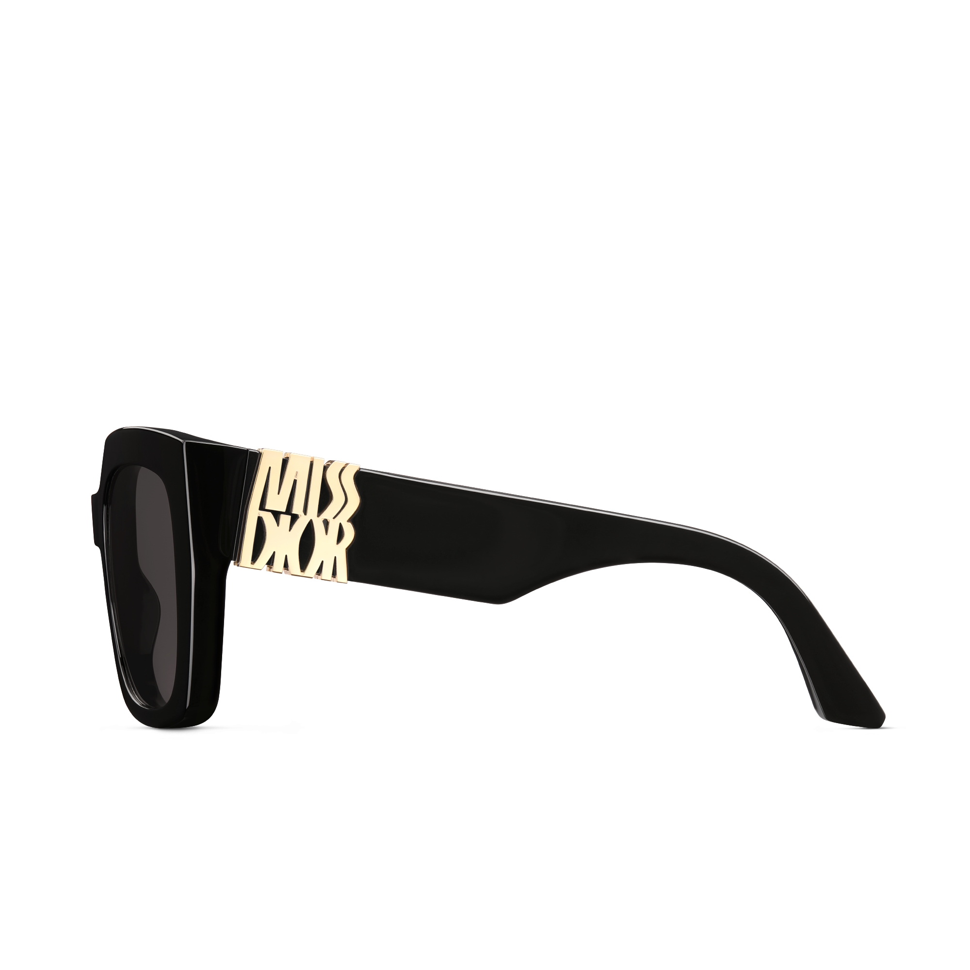 MissDior S2F Black Square Sunglasses | DIOR