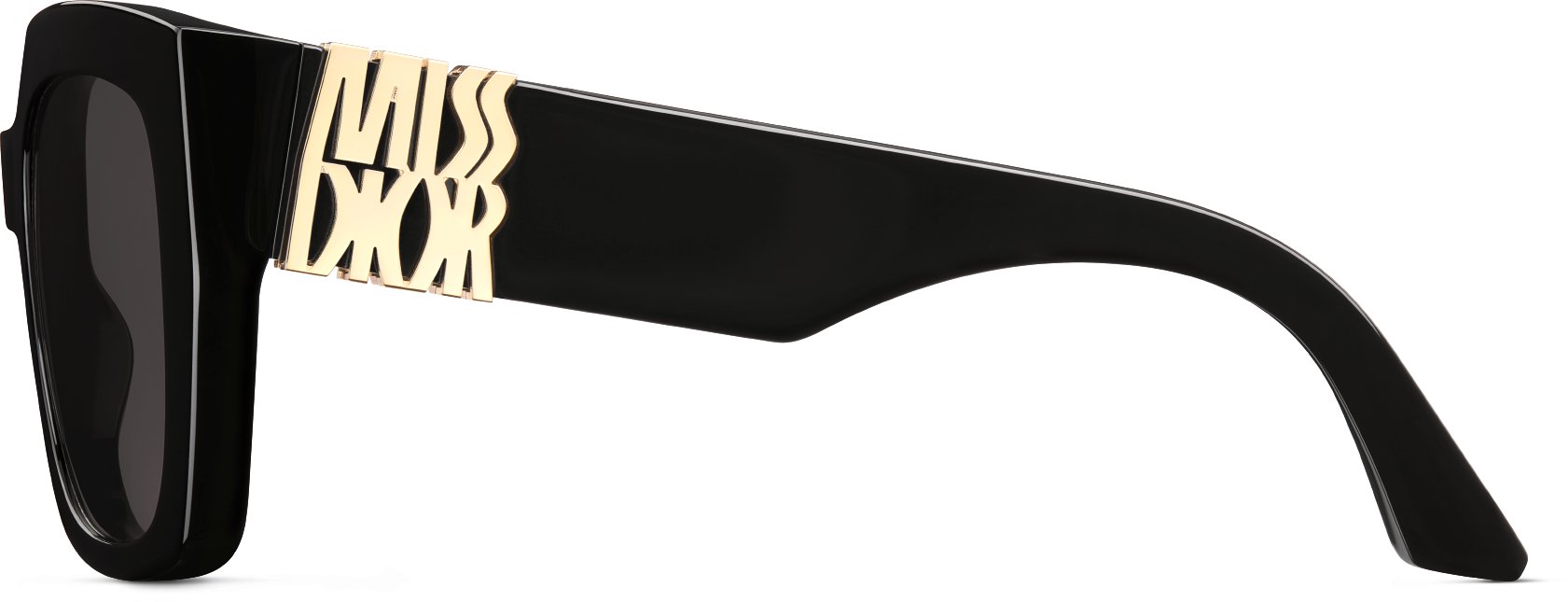 MissDior S2F Black Square Sunglasses | DIOR