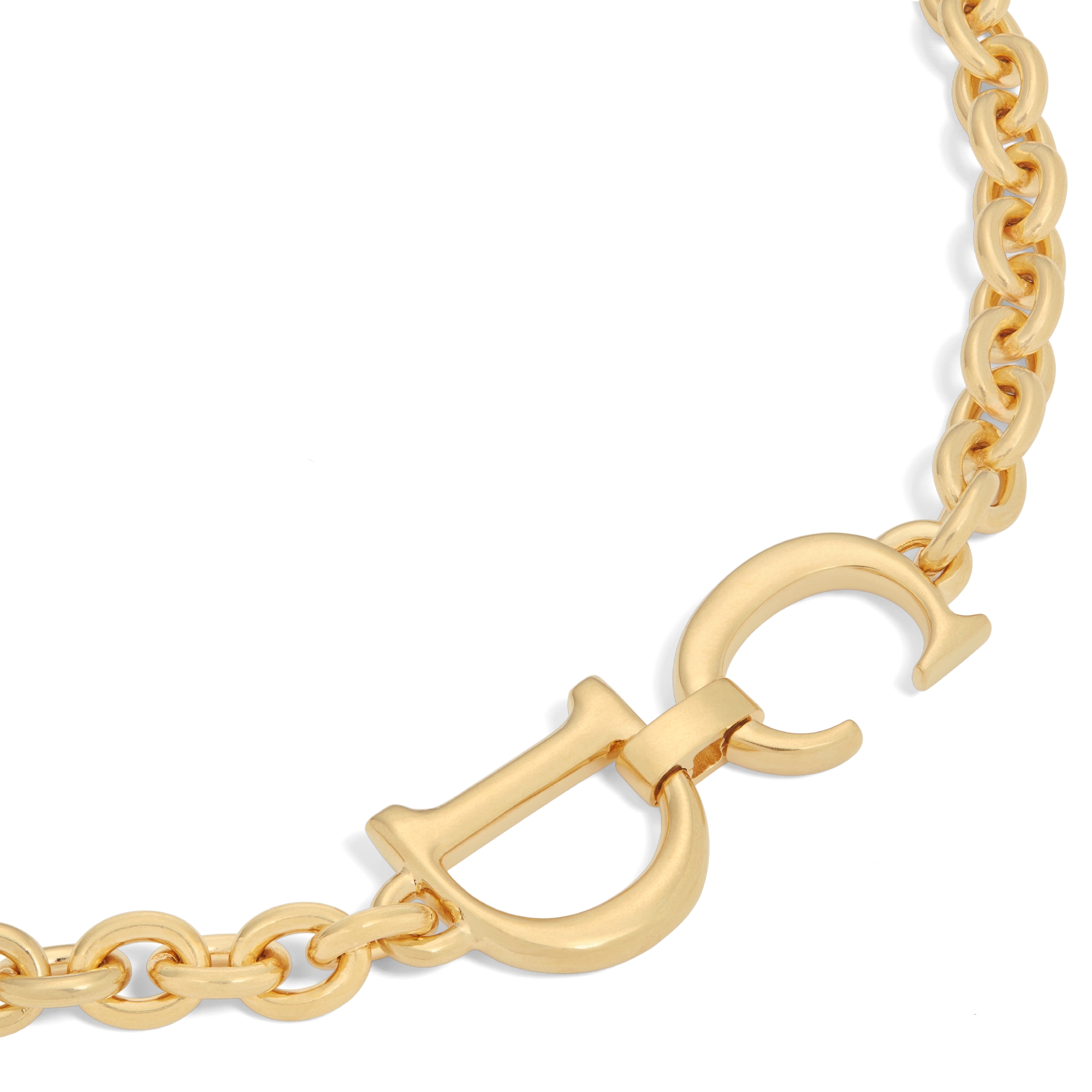 Collier Saddle Métal finition dorée | DIOR