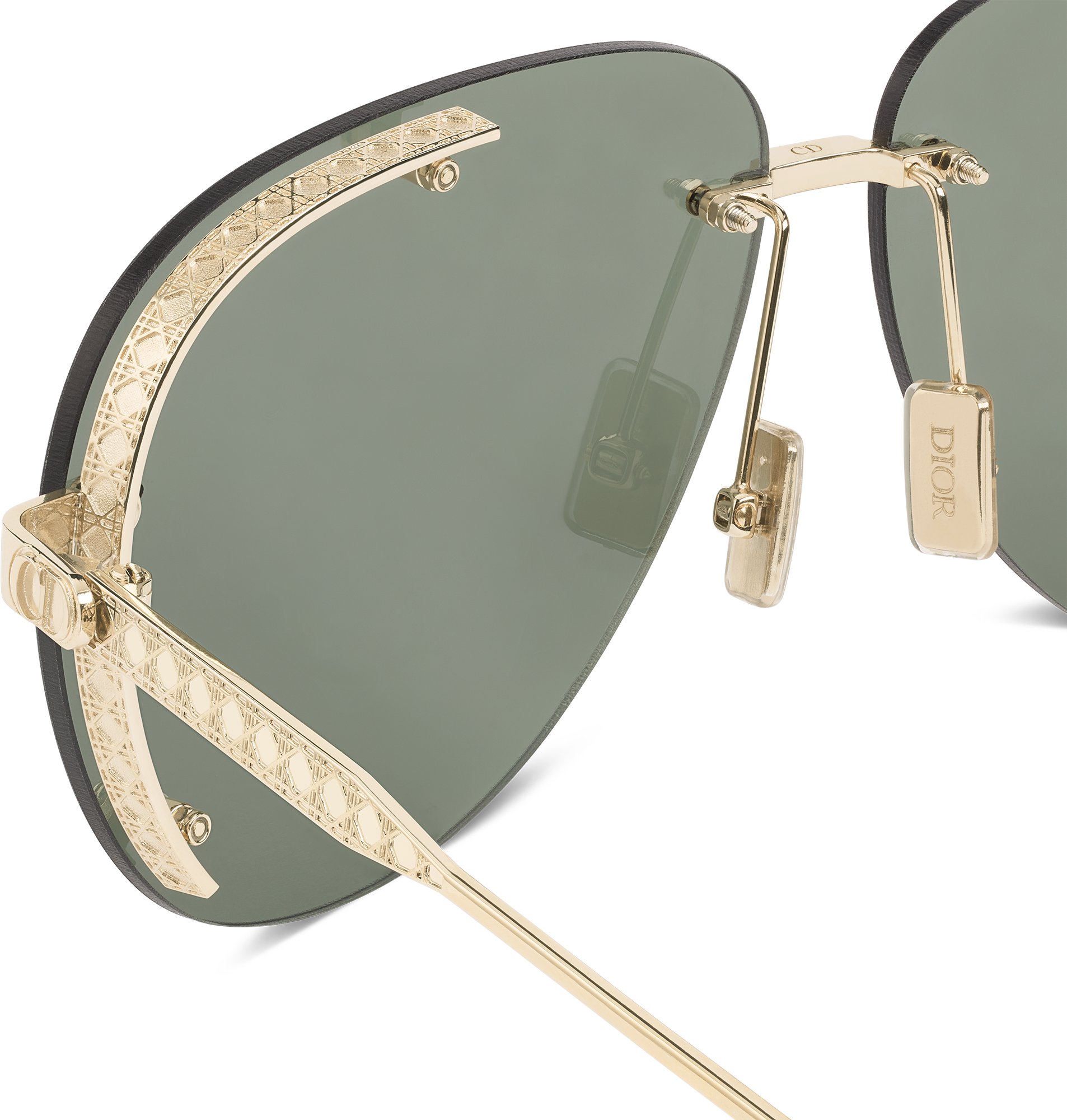 NeoDior A1U Khaki Aviator Sunglasses | DIOR