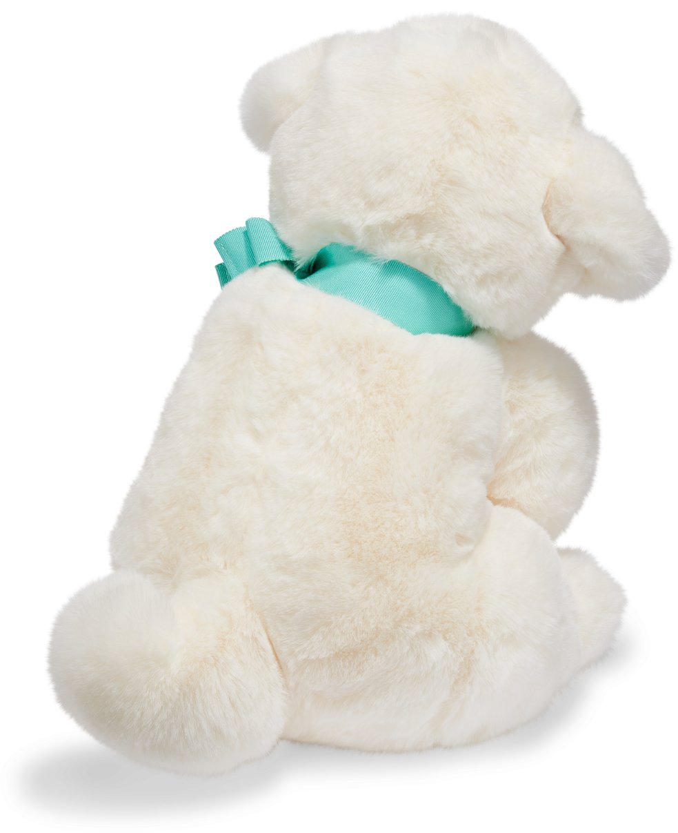 Stuffed Bobby Dog Toy Ivory Faux Fur | DIOR