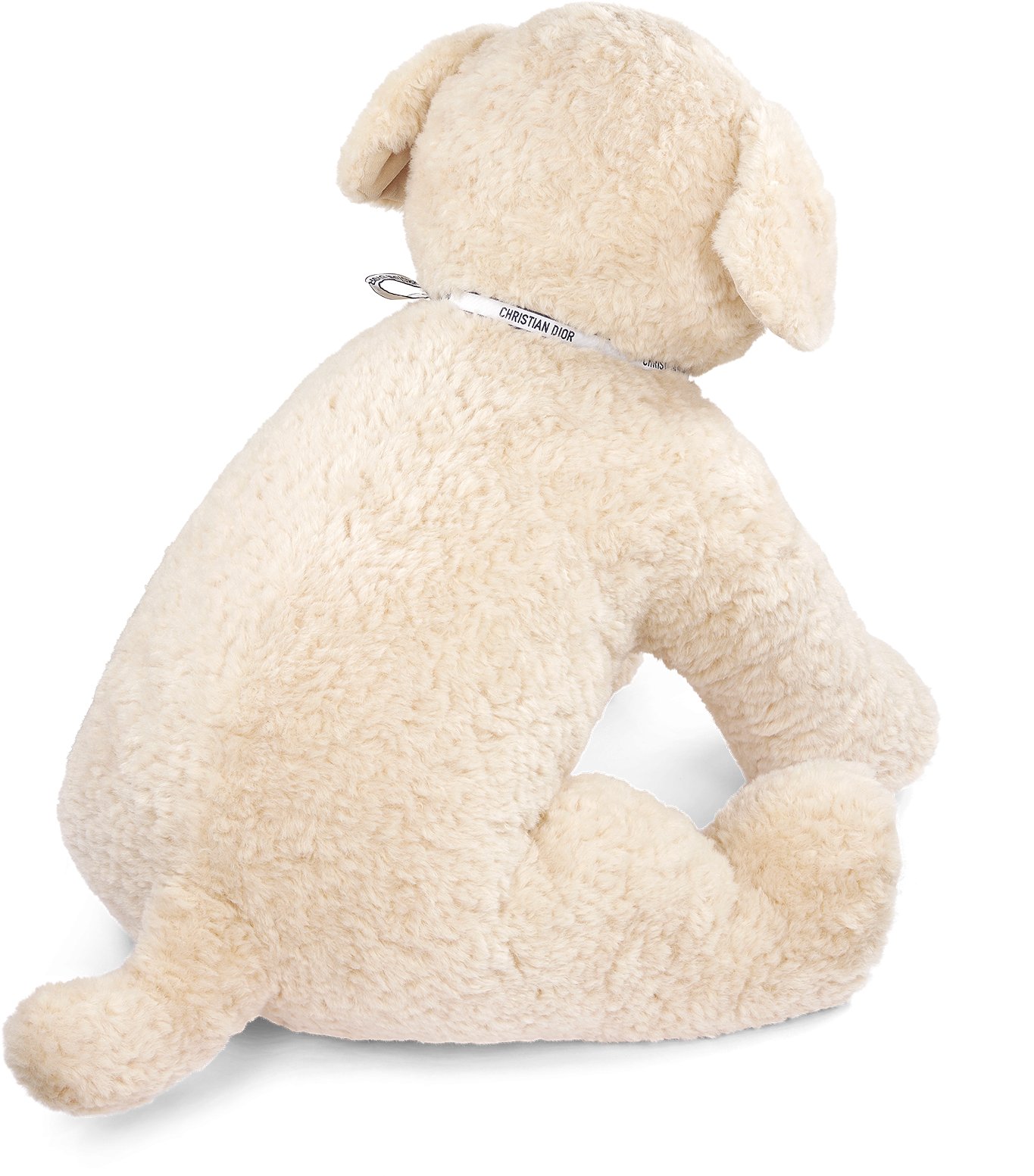 Bobby Dog Large Soft Toy Beige Faux Fur | DIOR