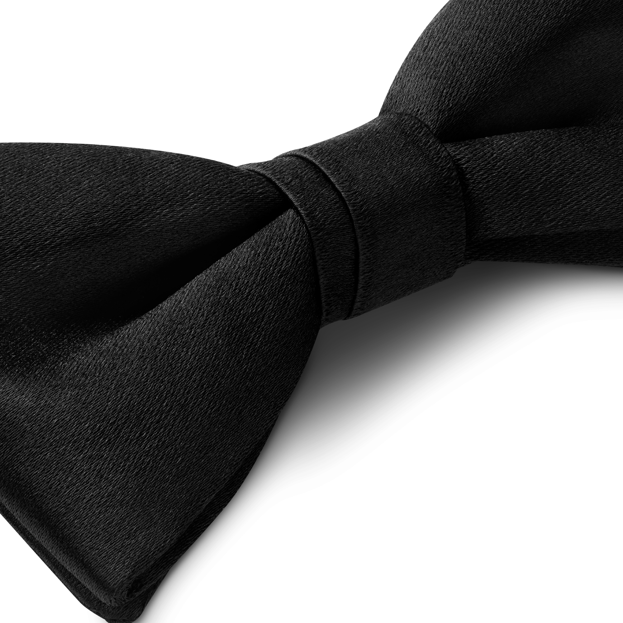 Straight Edge Bow Tie Black Silk | DIOR