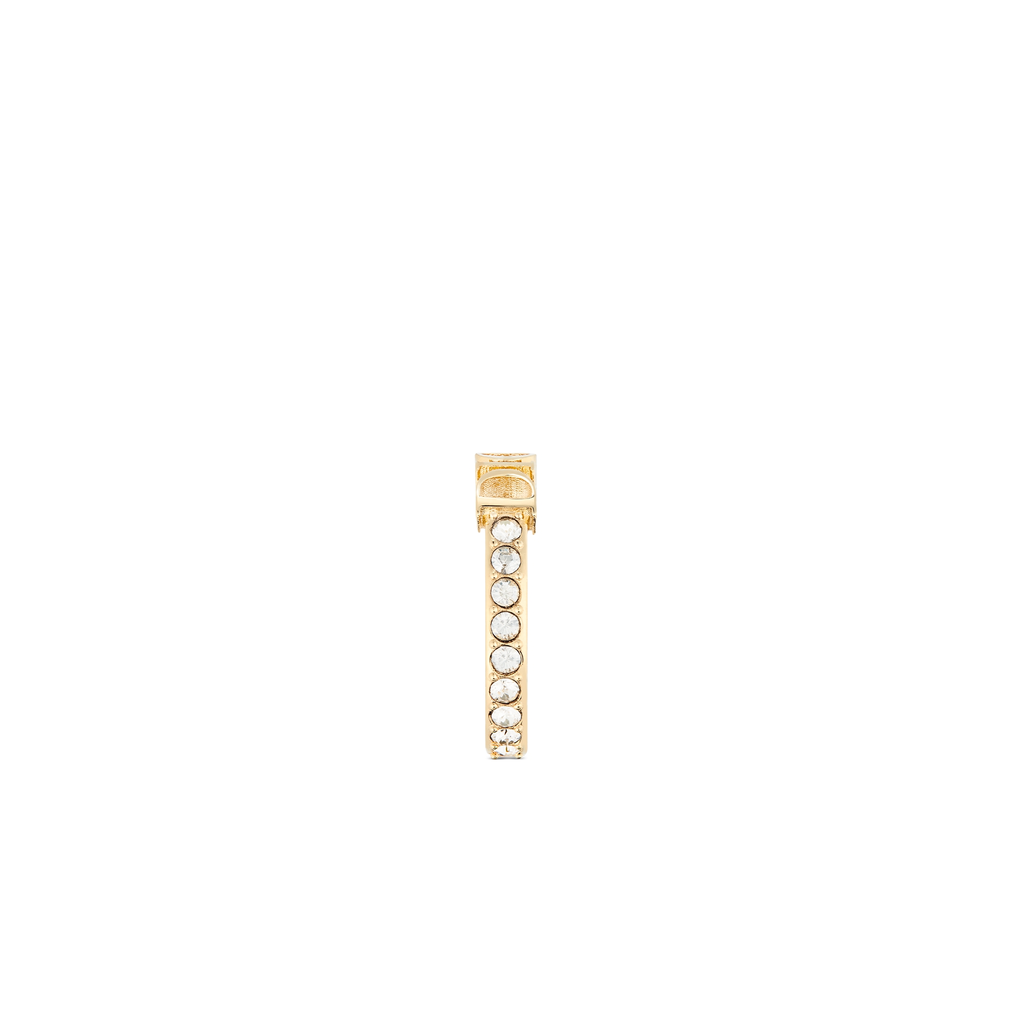 Dio(r)evolution Ring Gold-Finish Metal and White Crystals | DIOR