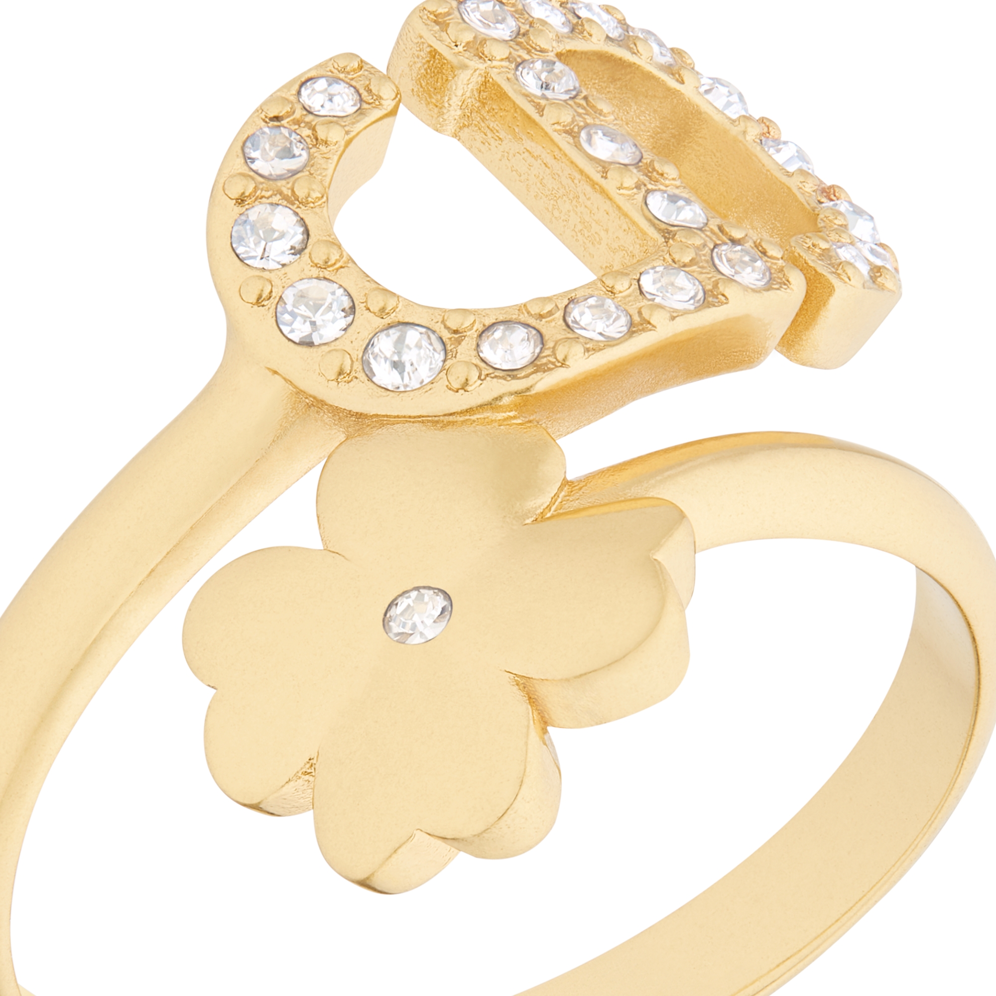 Petit CD Lucky Charms-ring Metaal met goudkleurige afwerking en ...