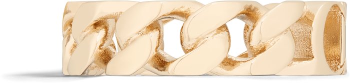 CD Icon Chain Link Ring Gold-Plated Silver | DIOR