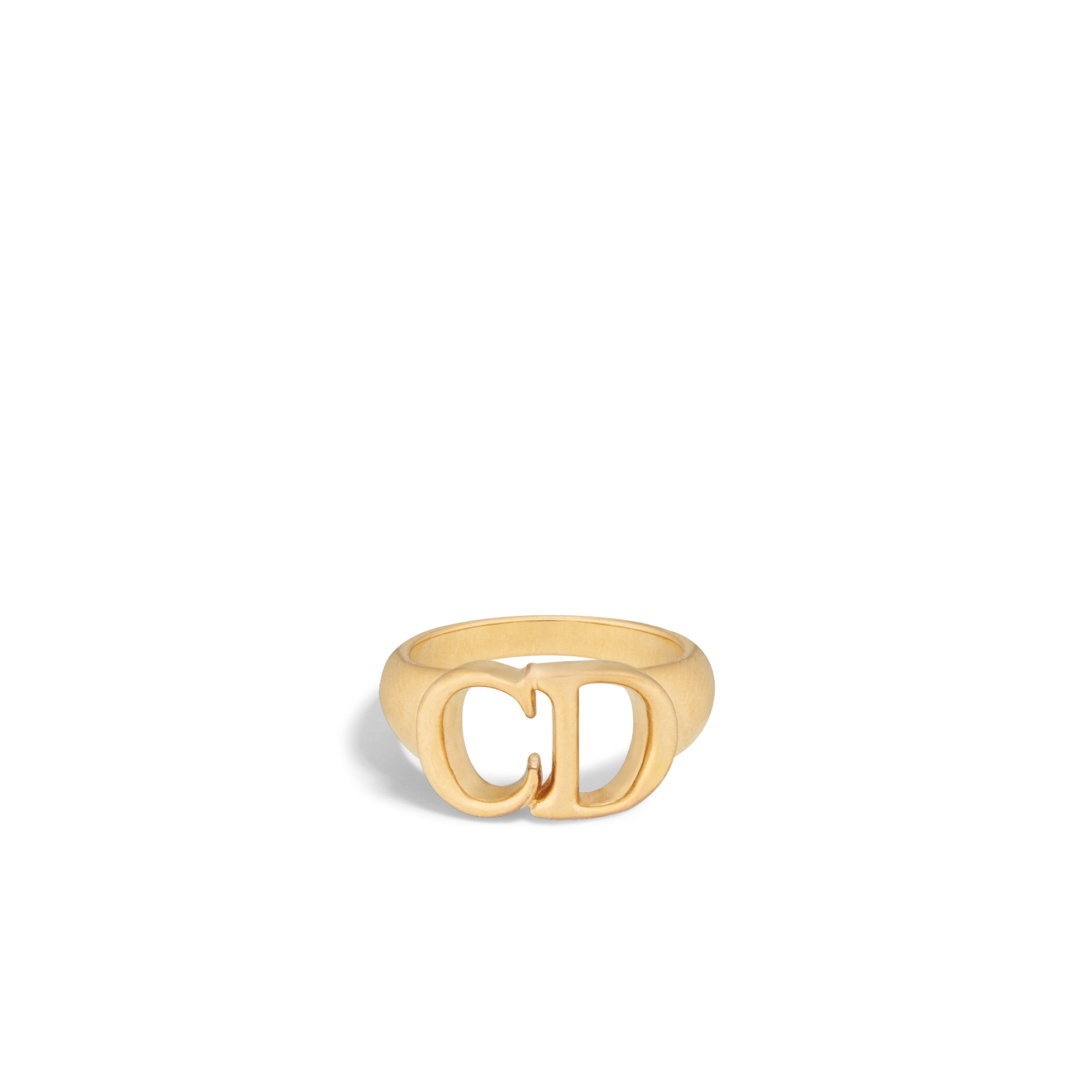 Saddle Ring Gold-Finish Metal | DIOR
