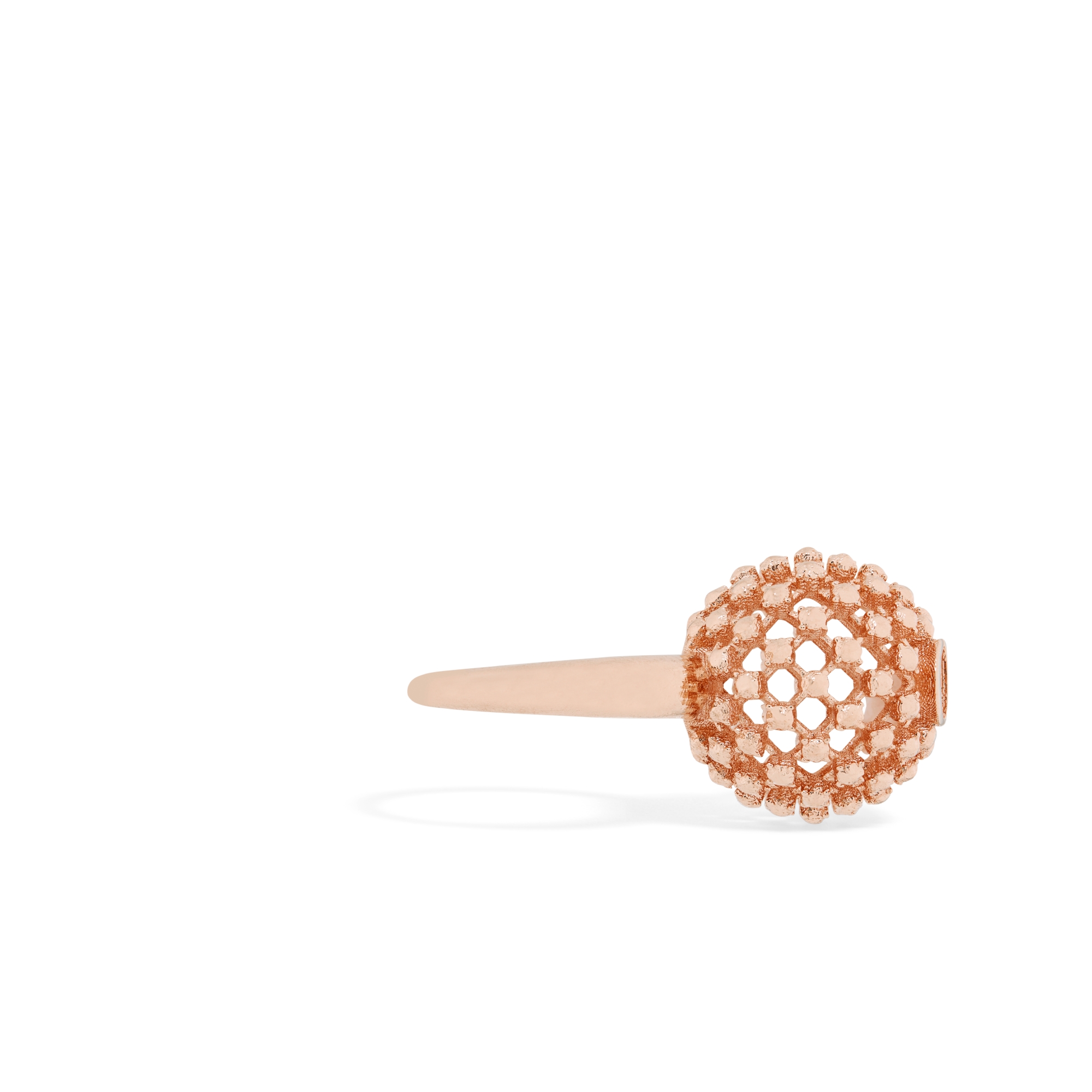 D-Ornemental Ring Pink-finish metal | DIOR