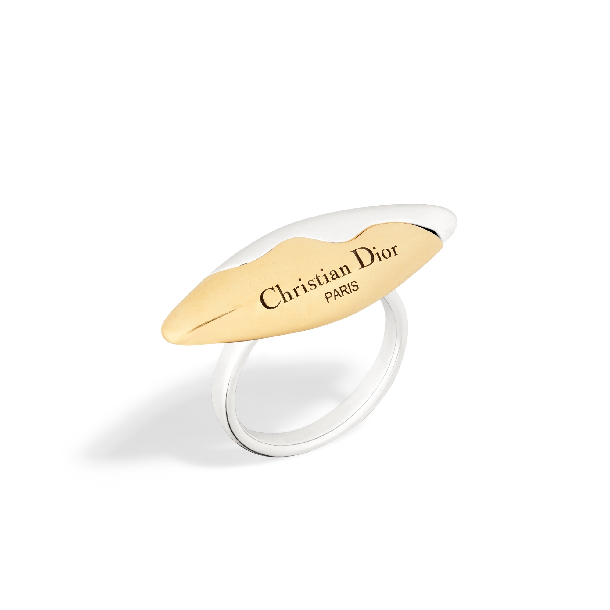 Dior Night Code Ring Gold-Finish Metal, White Crystals and Powder Beige ...