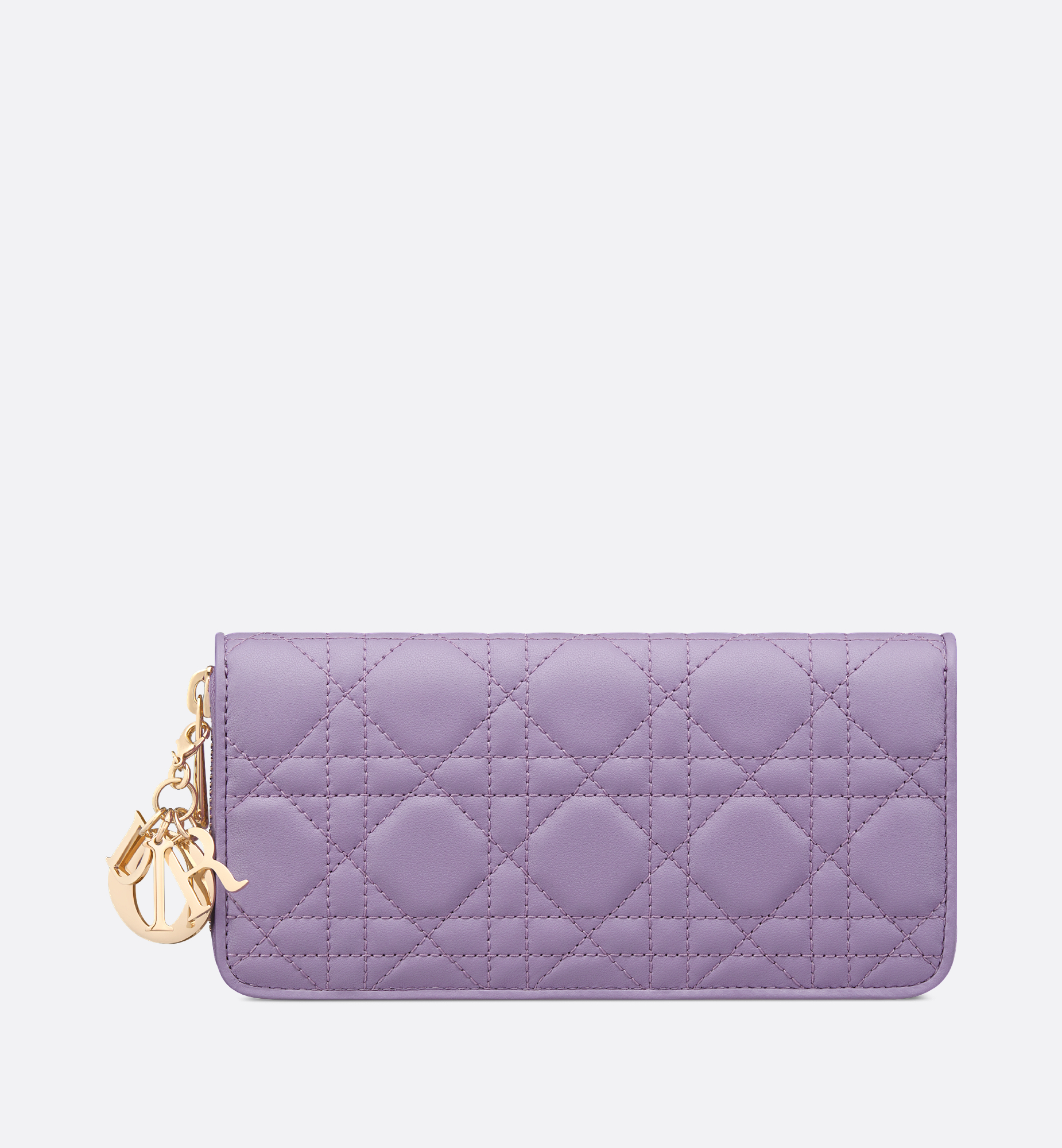 DIOR | 【日本限定】Lady Dior Voyageur ウォレット カナージュ DIOR | 【日本限定】Lady Dior Voyageur ウォレット カナージュ