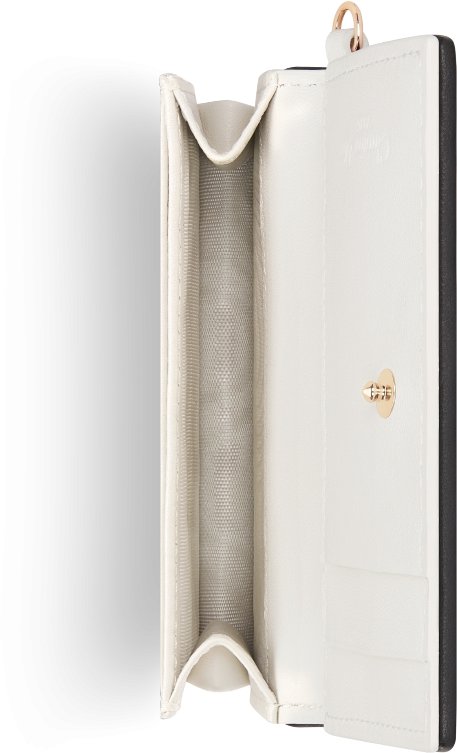 Tarjetero Lady Dior Bloom Piel de cordero Cannage en dos tonos, negro y ...