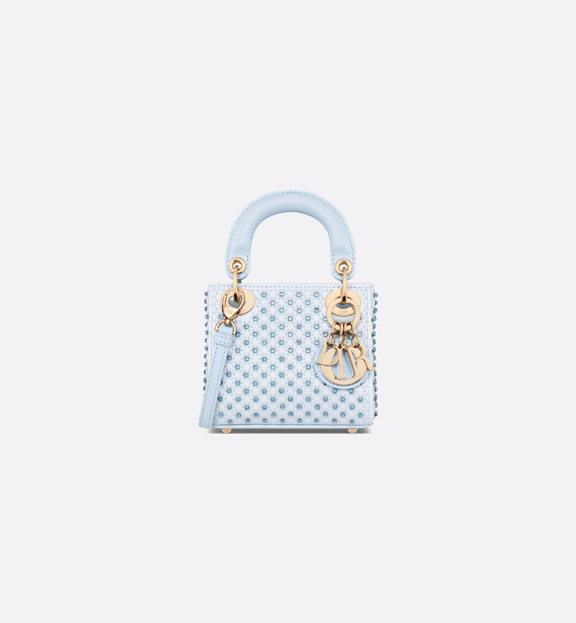 DIOR | Lady Dior マイクロバッグ エンブロイダリー サテン DIOR | Lady Dior マイクロバッグ エンブロイダリー サテン