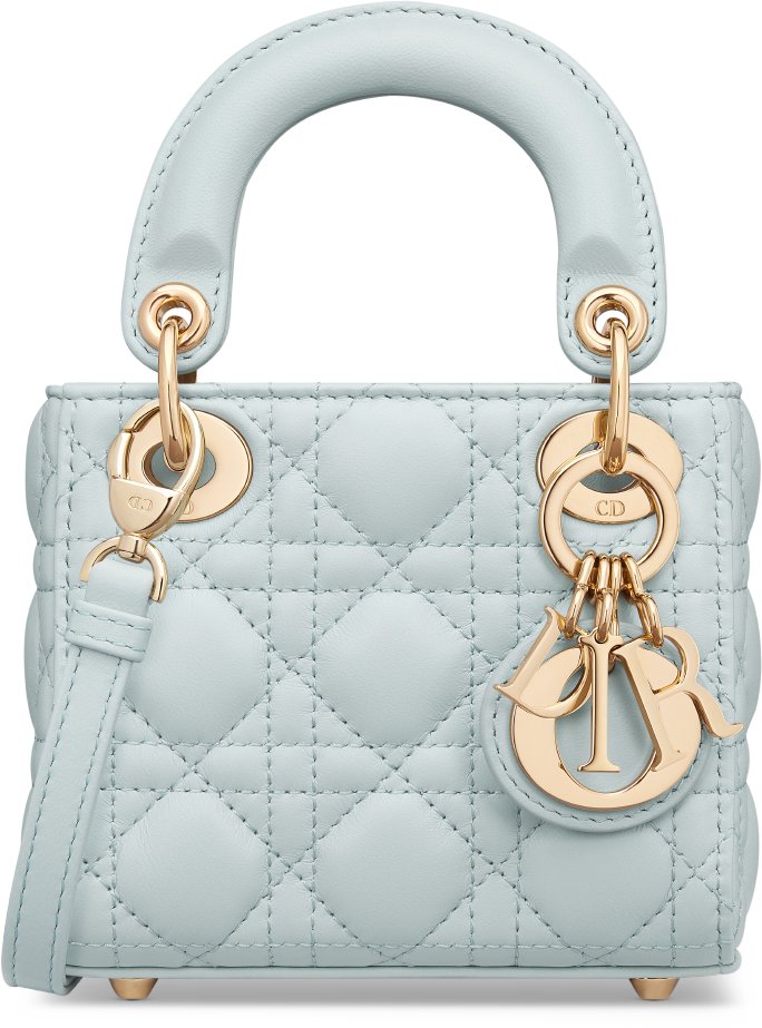 Lady Dior Micro Bag Black Cannage Lambskin | DIOR
