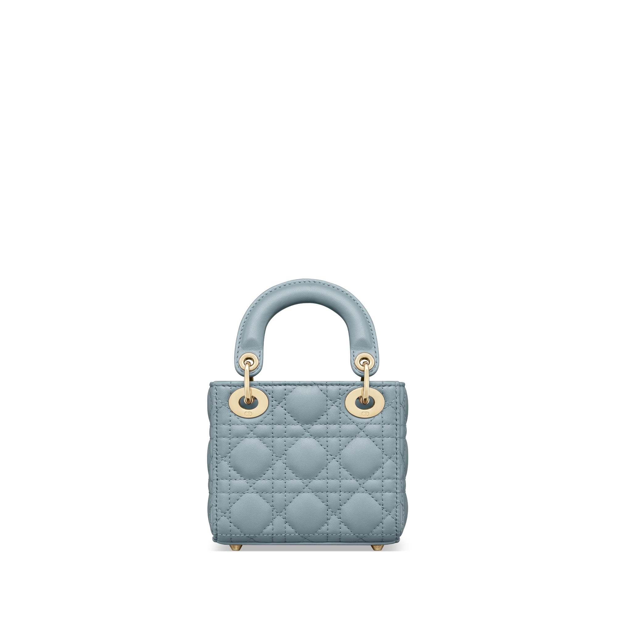 Lady Dior Micro Bag Cloud Blue Cannage Lambskin | DIOR