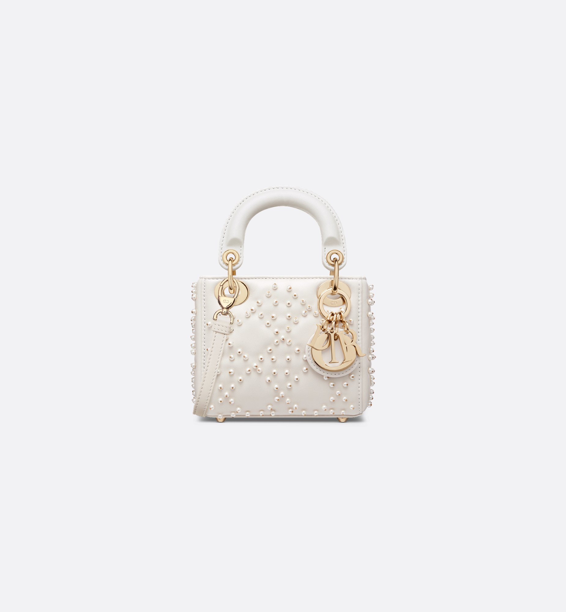 Lady Dior Micro Bag Cloud Blue Cannage Lambskin | DIOR Lady Dior Micro Bag Cloud Blue Cannage Lambskin | DIOR