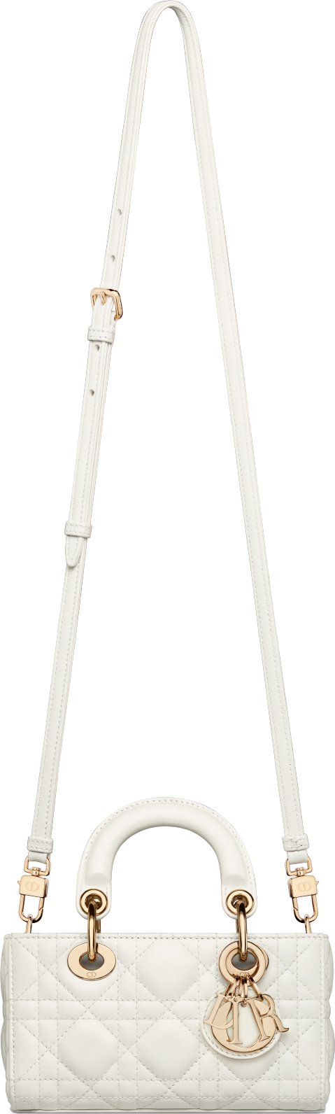 Lady D-Joy Micro Bag Latte Cannage Lambskin | DIOR