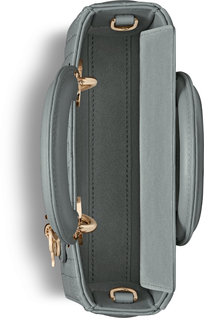 Lady D-Joy Micro Bag Cloud Blue Cannage Lambskin | DIOR