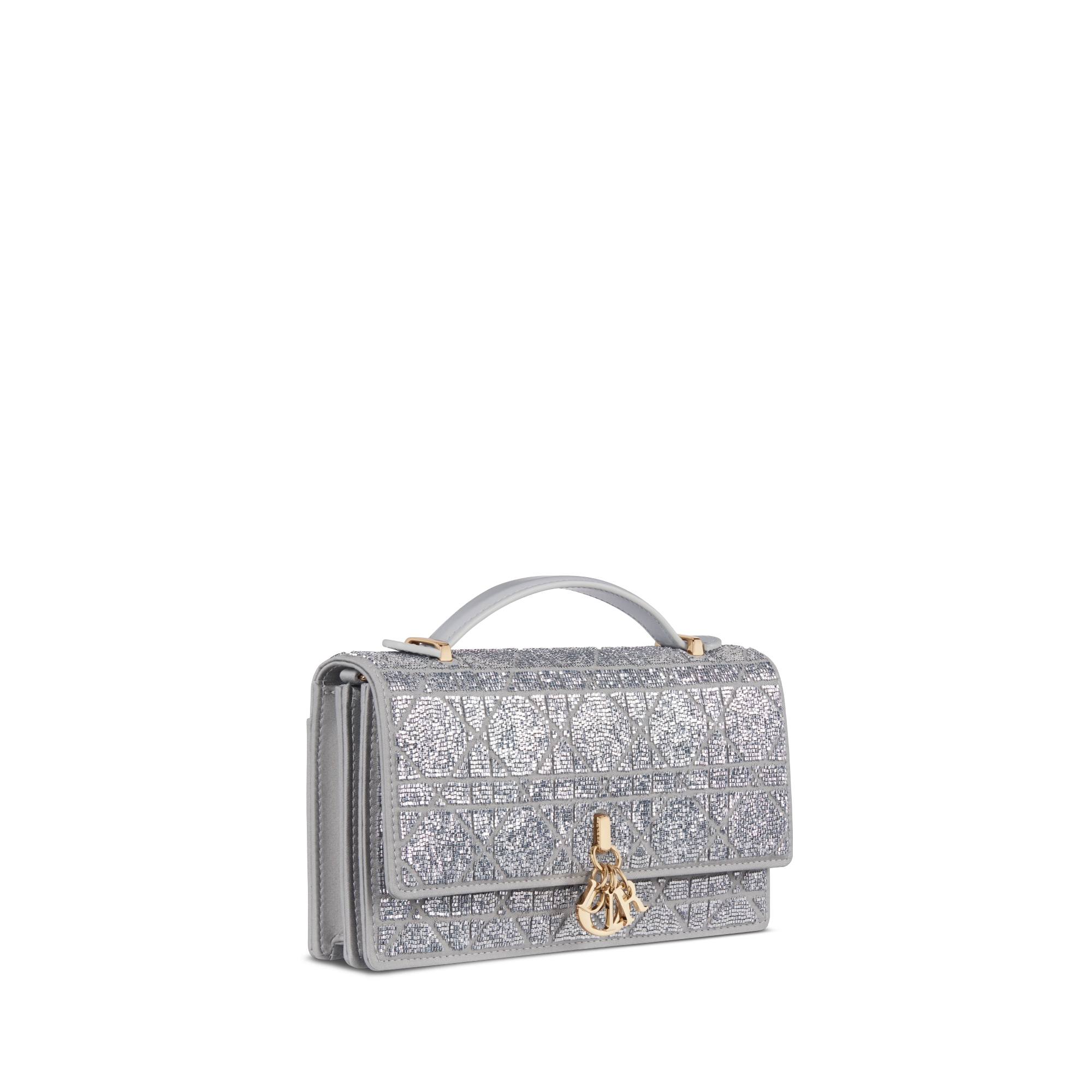 Miniborsa My Dior – Dior Or Cotone con ricamo Cannage in microperle ...