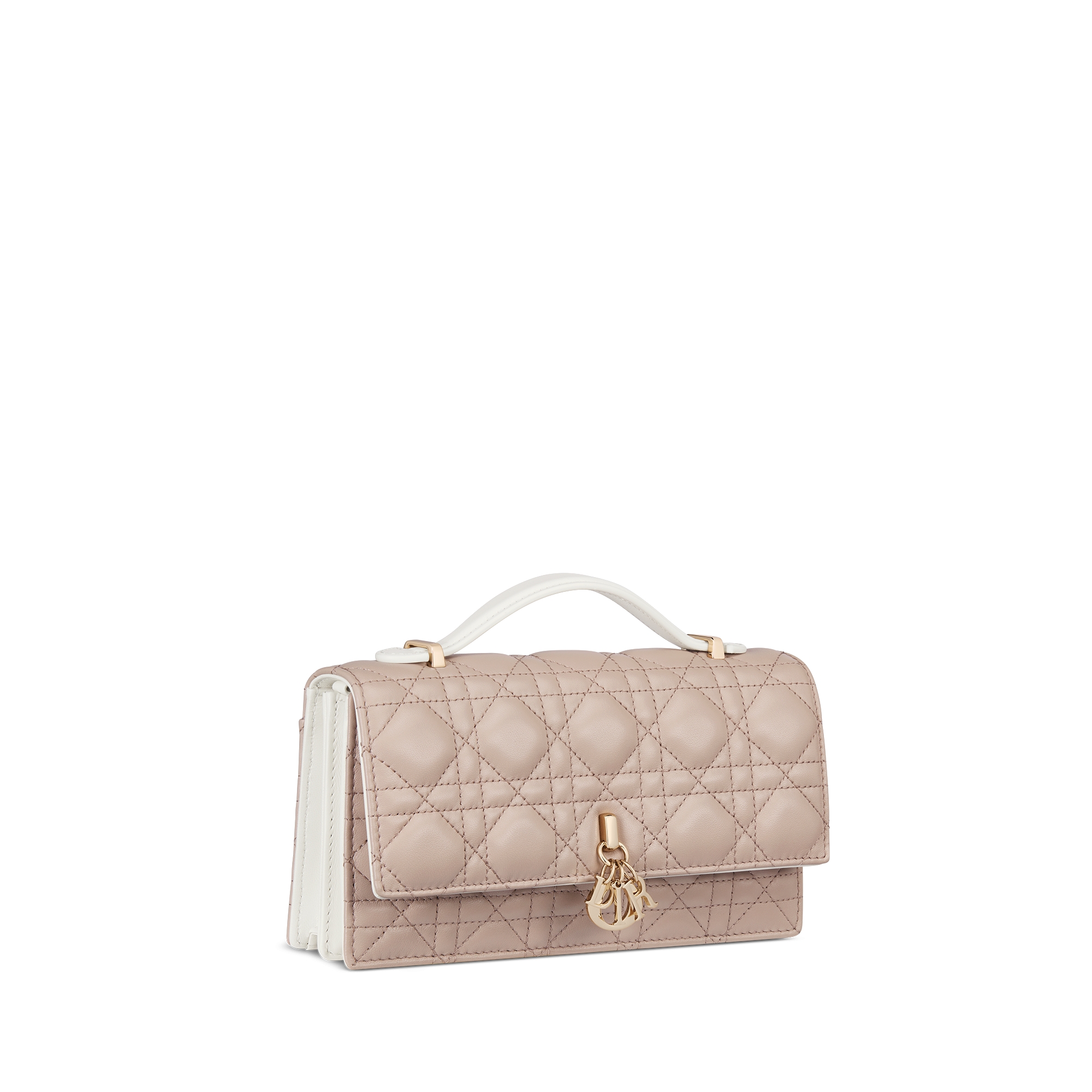 My Dior Mini Bag Two-Tone Trench Beige and Latte Cannage Lambskin | DIOR