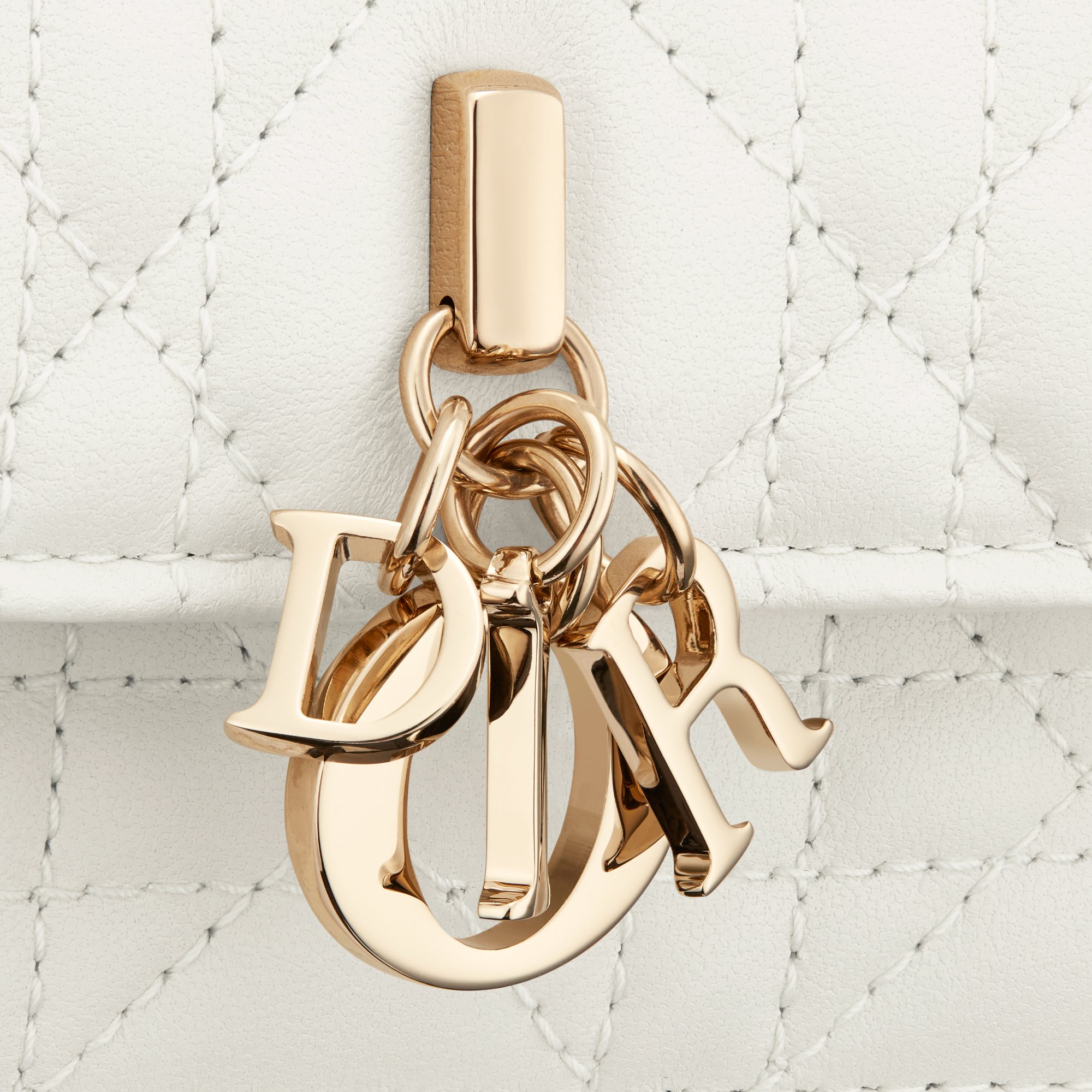 My Dior Mini Bag Latte Cannage Lambskin | DIOR