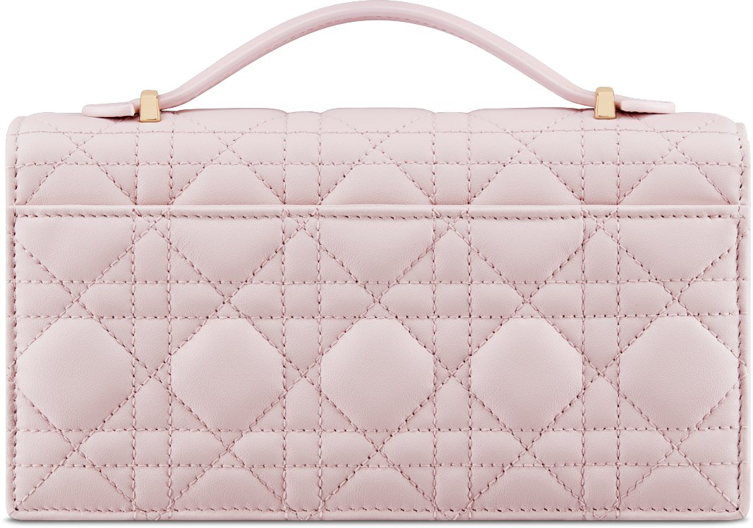Mini Sac My Dior Cuir D Agneau Cannage Rose Pâle Dior