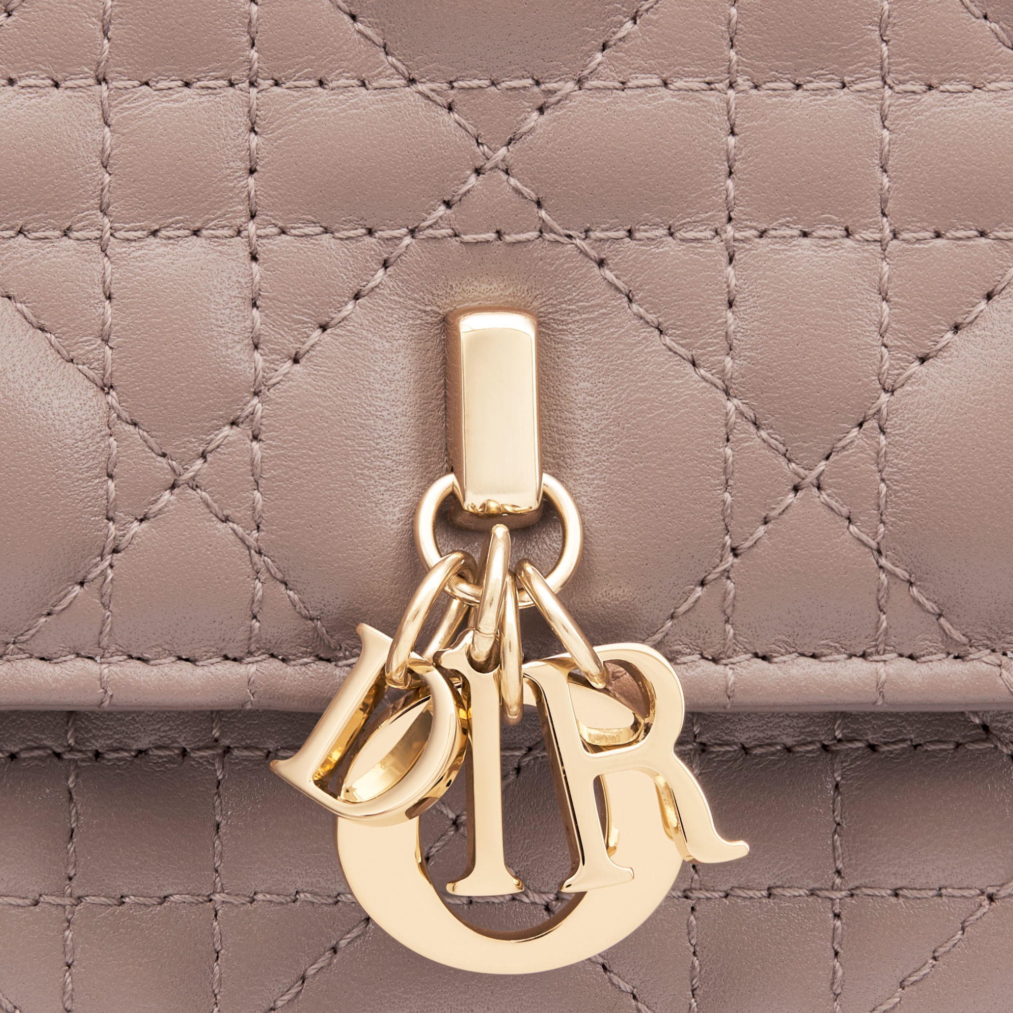 My Dior Mini Bag Warm Taupe Cannage Lambskin | DIOR